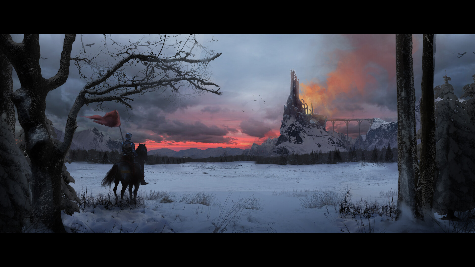 ArtStation - Concept art - Snowfield