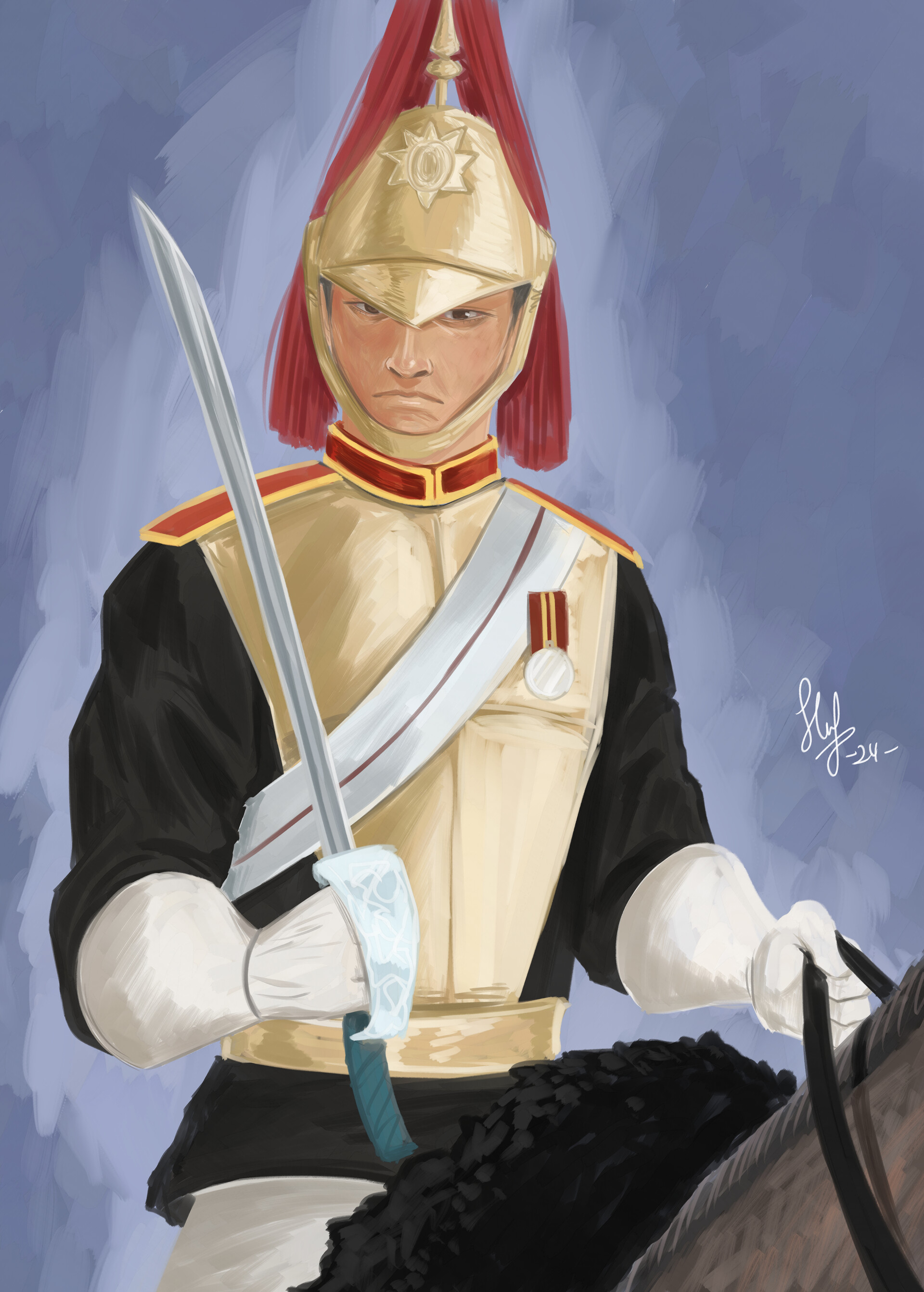 Sharafina Teh - King's Guards Drawings
