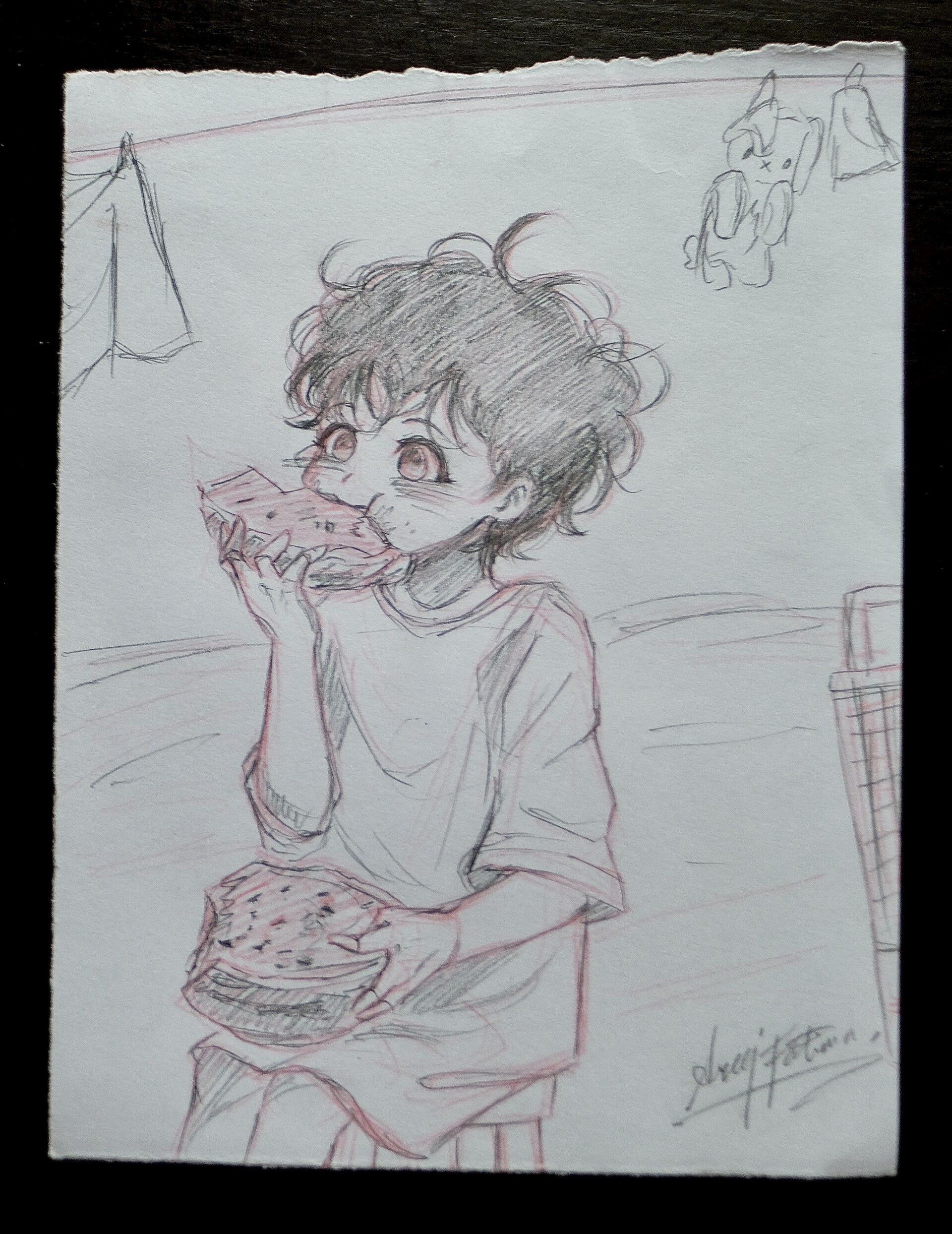 ArtStation - Chibi baby sketch