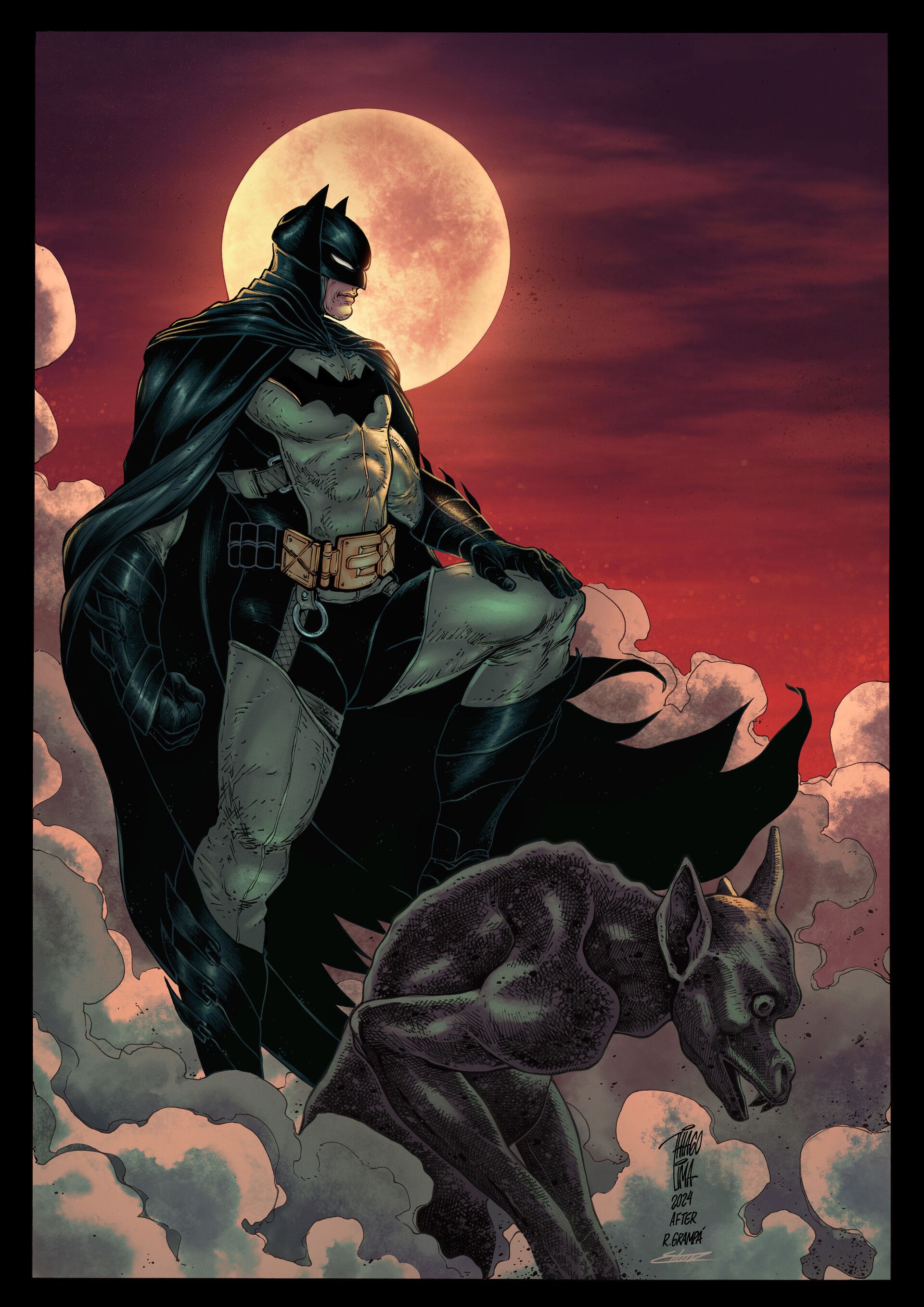 ArtStation - Gargoyle of Gotham - Batman