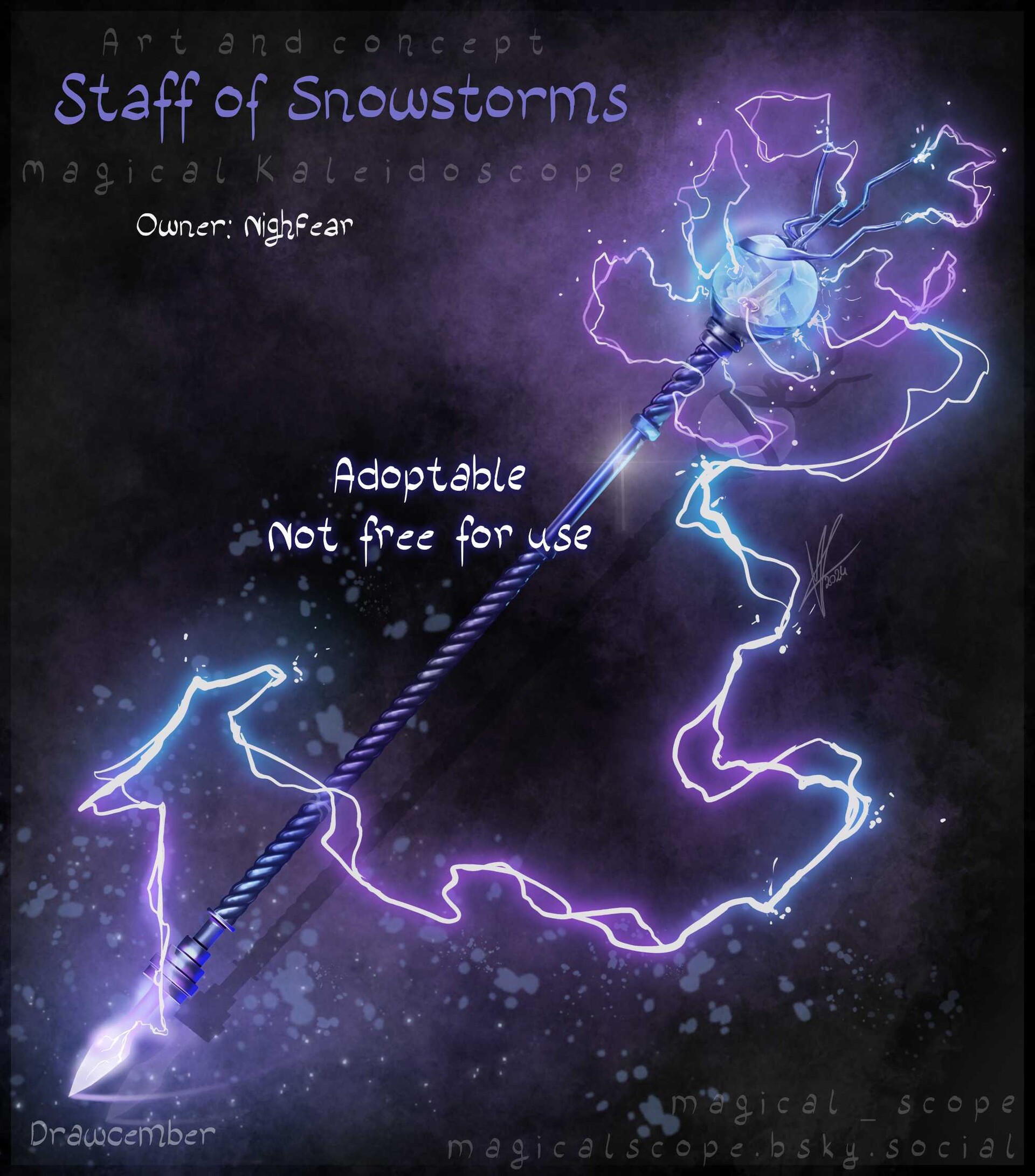 how to draw lightning digital