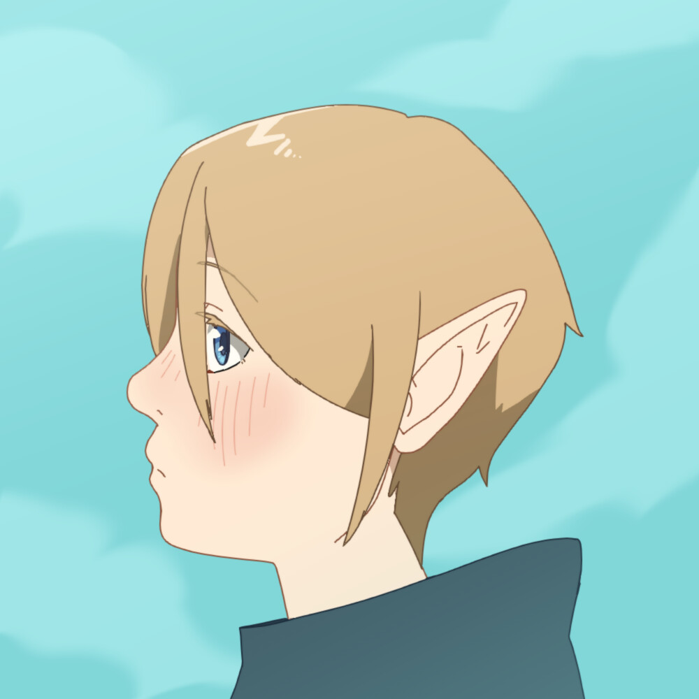 ArtStation - Hair Flow Animation Practice