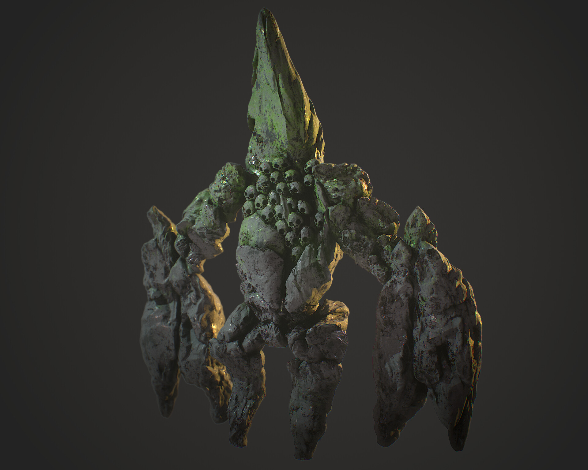 ArtStation - Stone Golem Creature