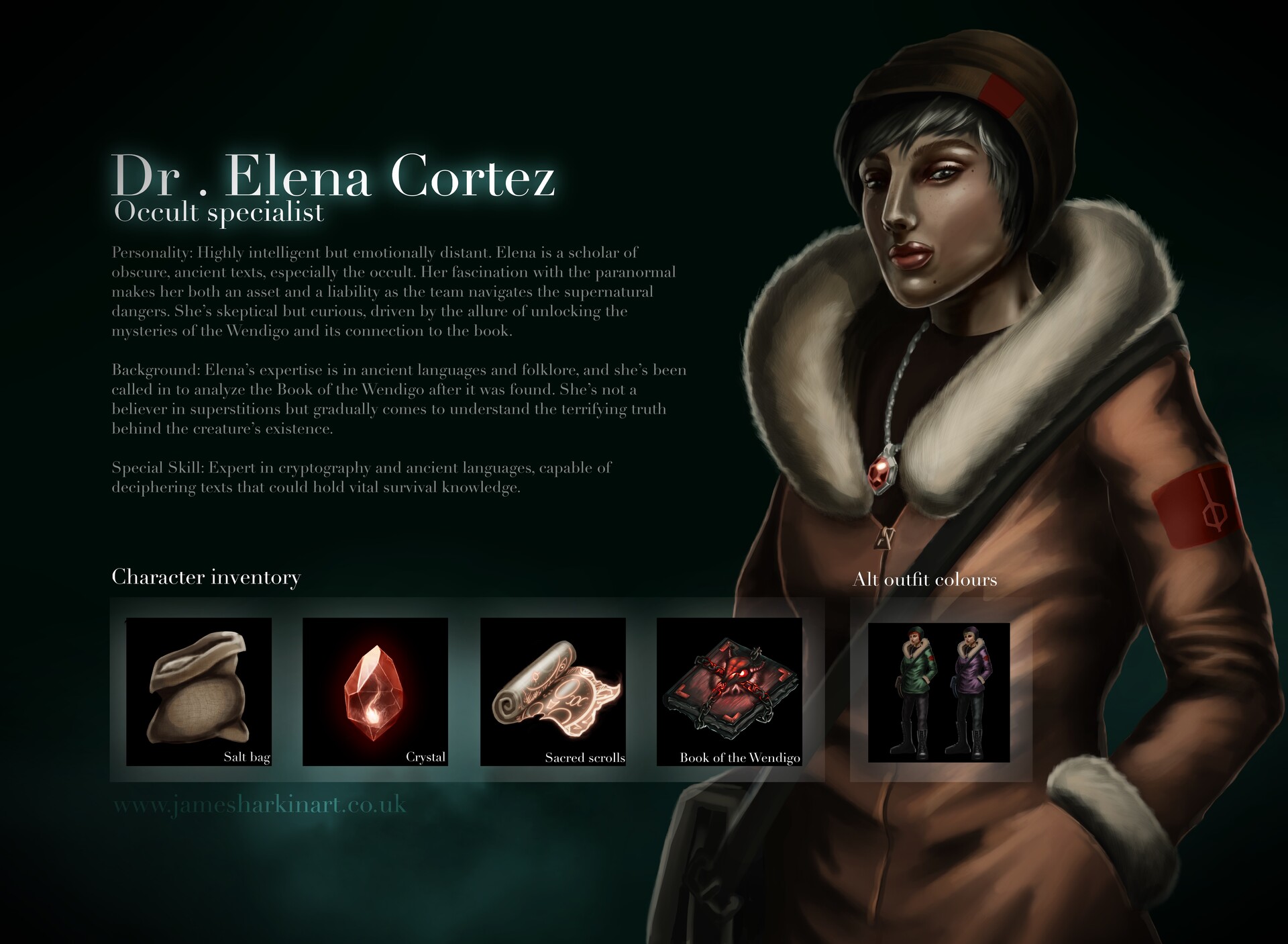 ArtStation - Call of the Wendigo. Original Concept.