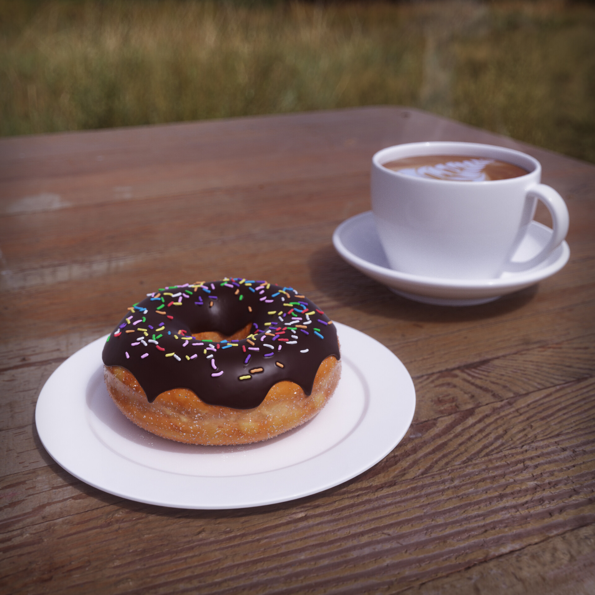 ArtStation - Doughnut - Octane Render