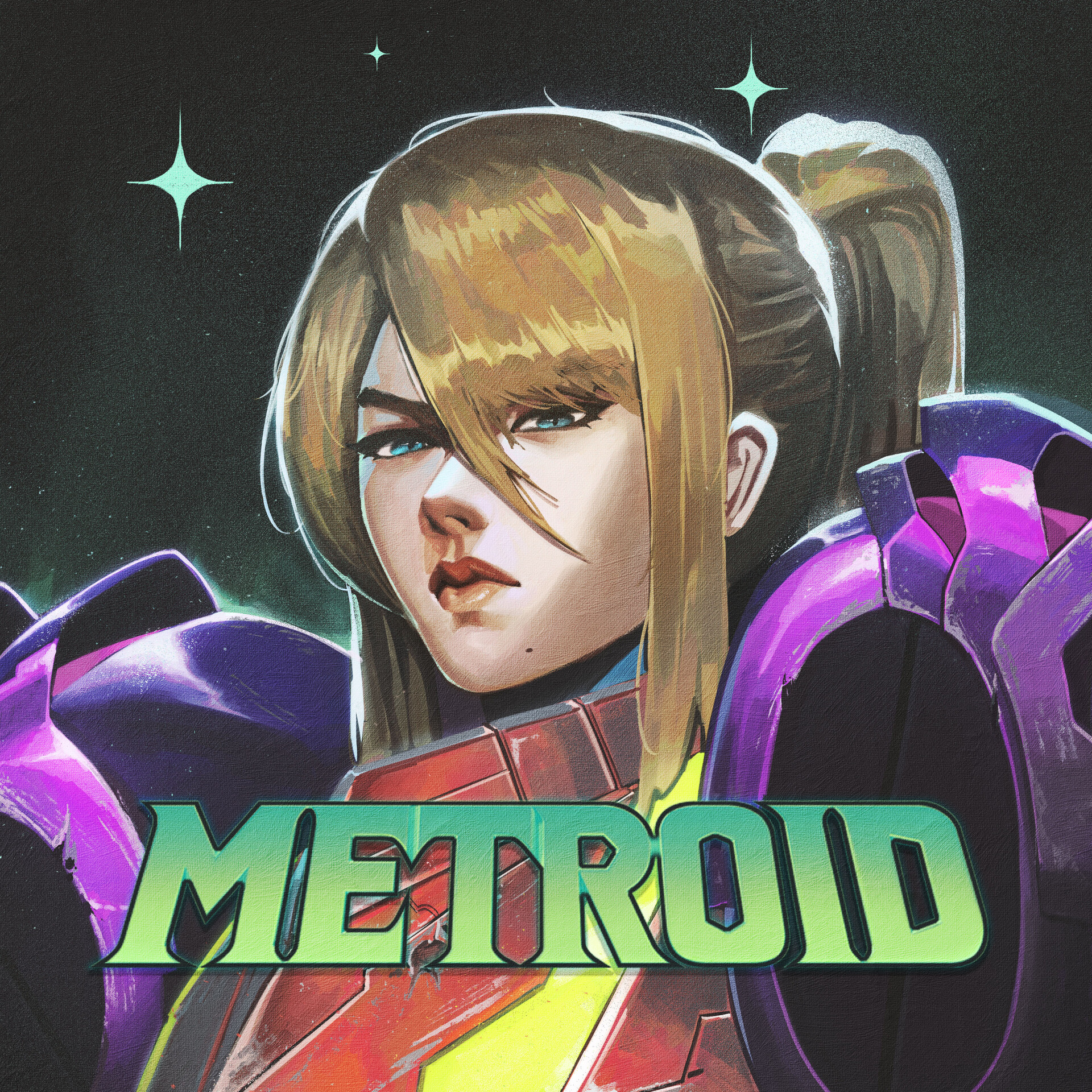ArtStation - Samus Aran Metroid Fanart