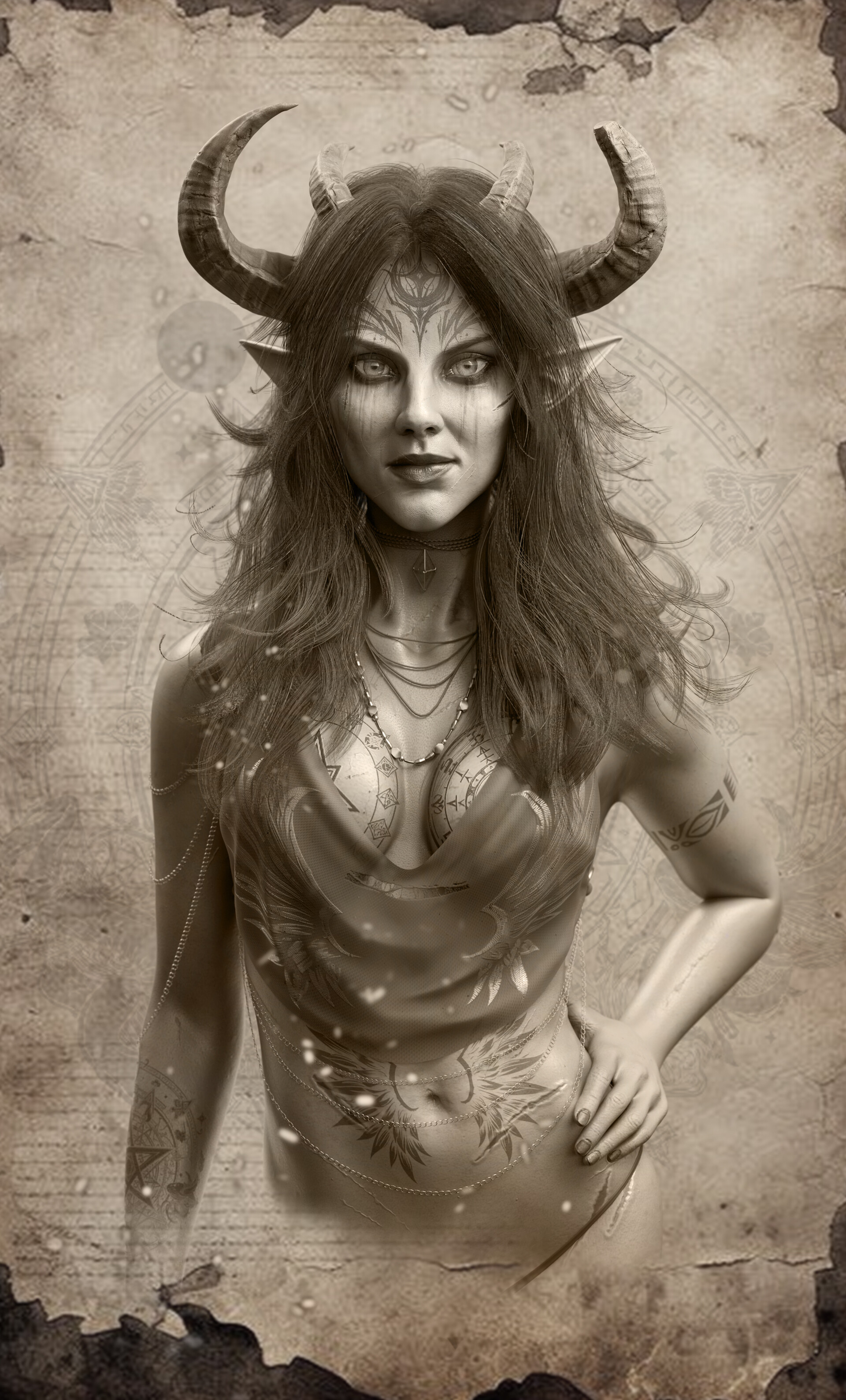 ArtStation - Witch 3D Bust