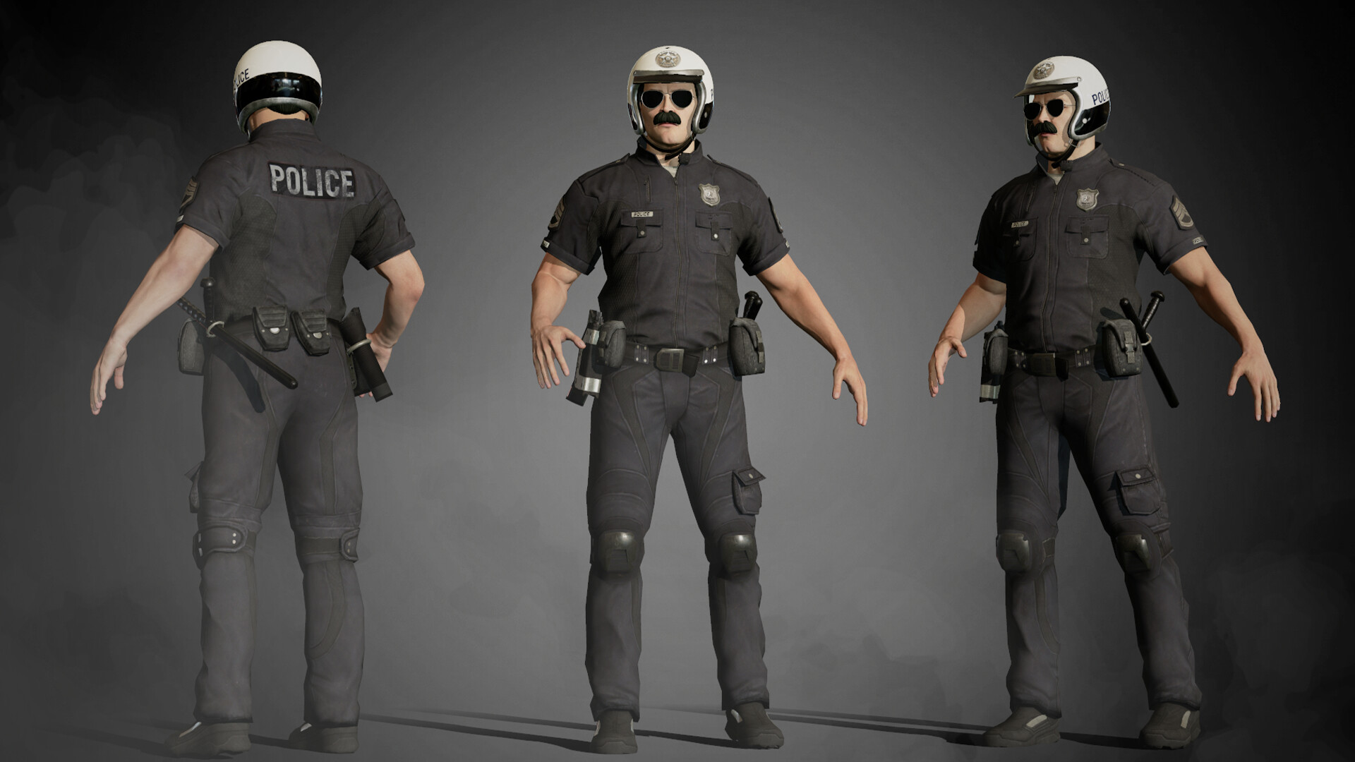 ArtStation - POLICE OFFICER