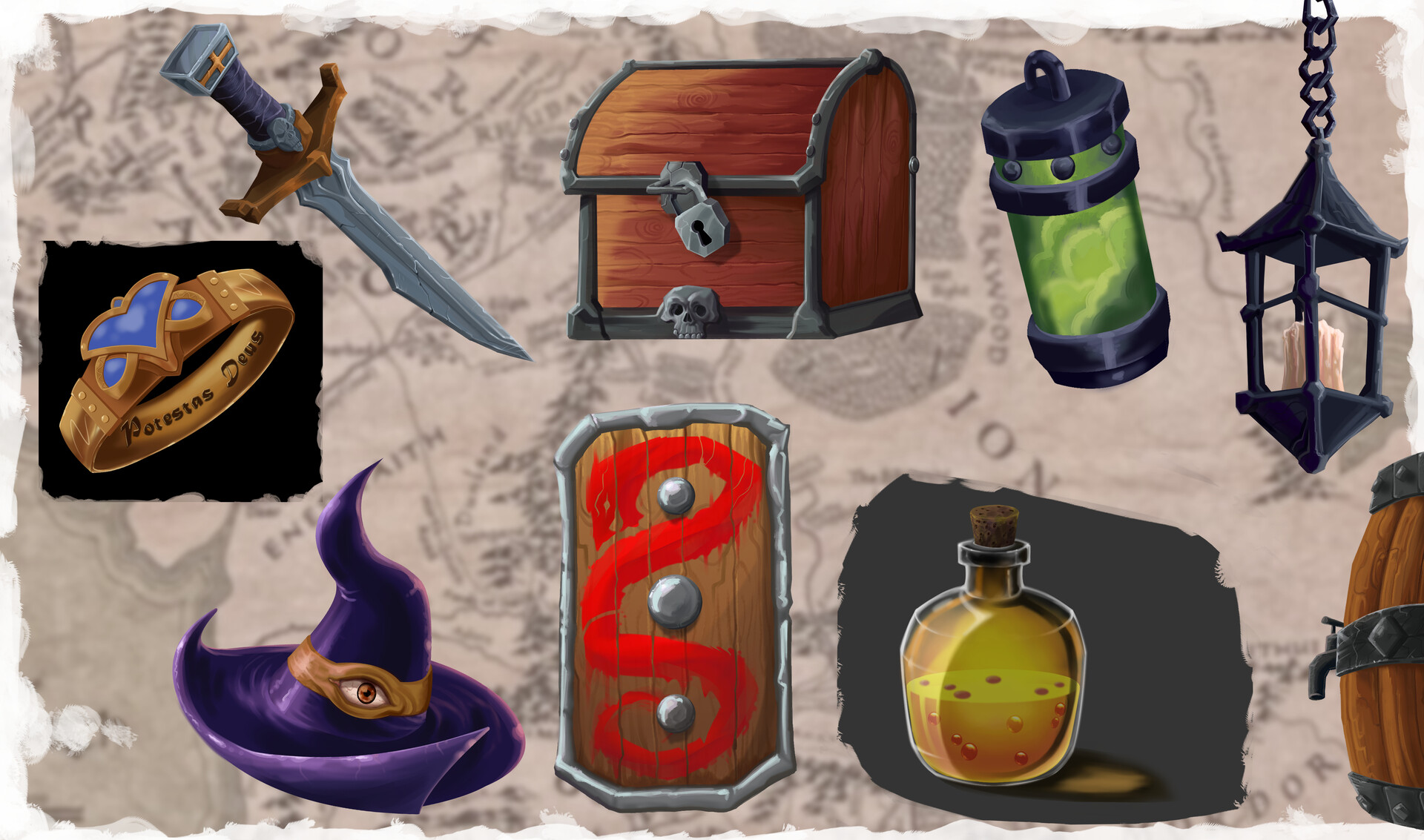 ArtStation - MATERIALS & ITEMS