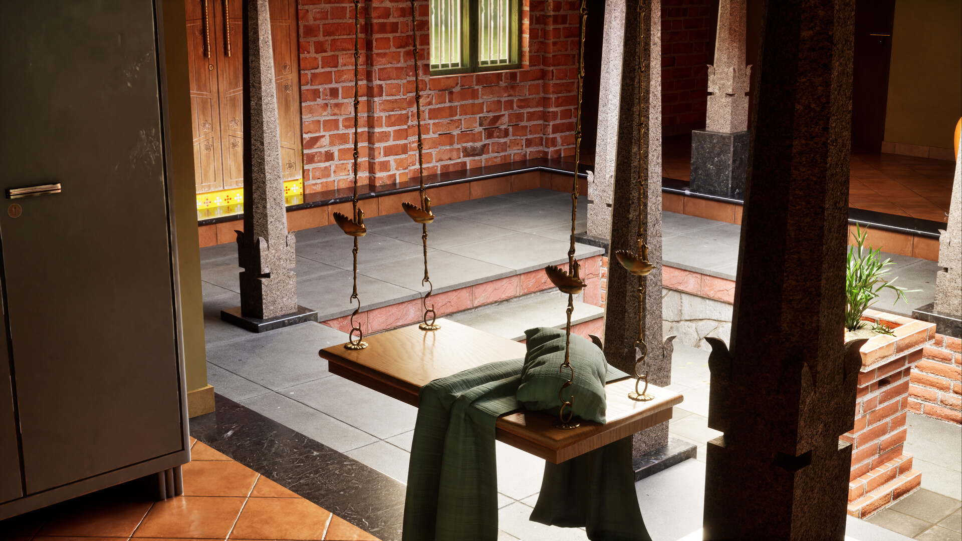 Srinivas Jalakam - Traditional Indian Courtyard