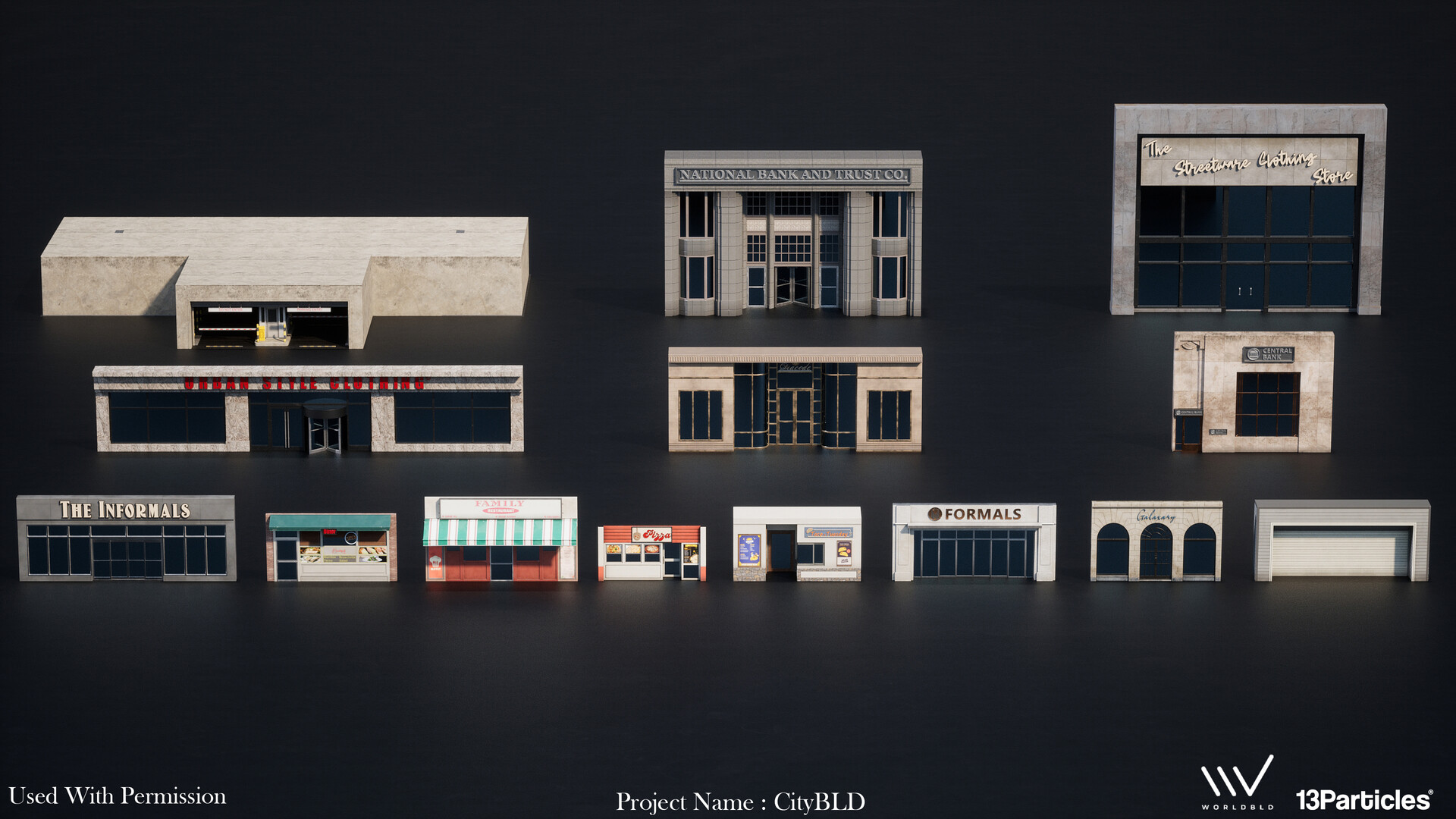 13 Particles Studio - CityBLD Ground Floor Pieces