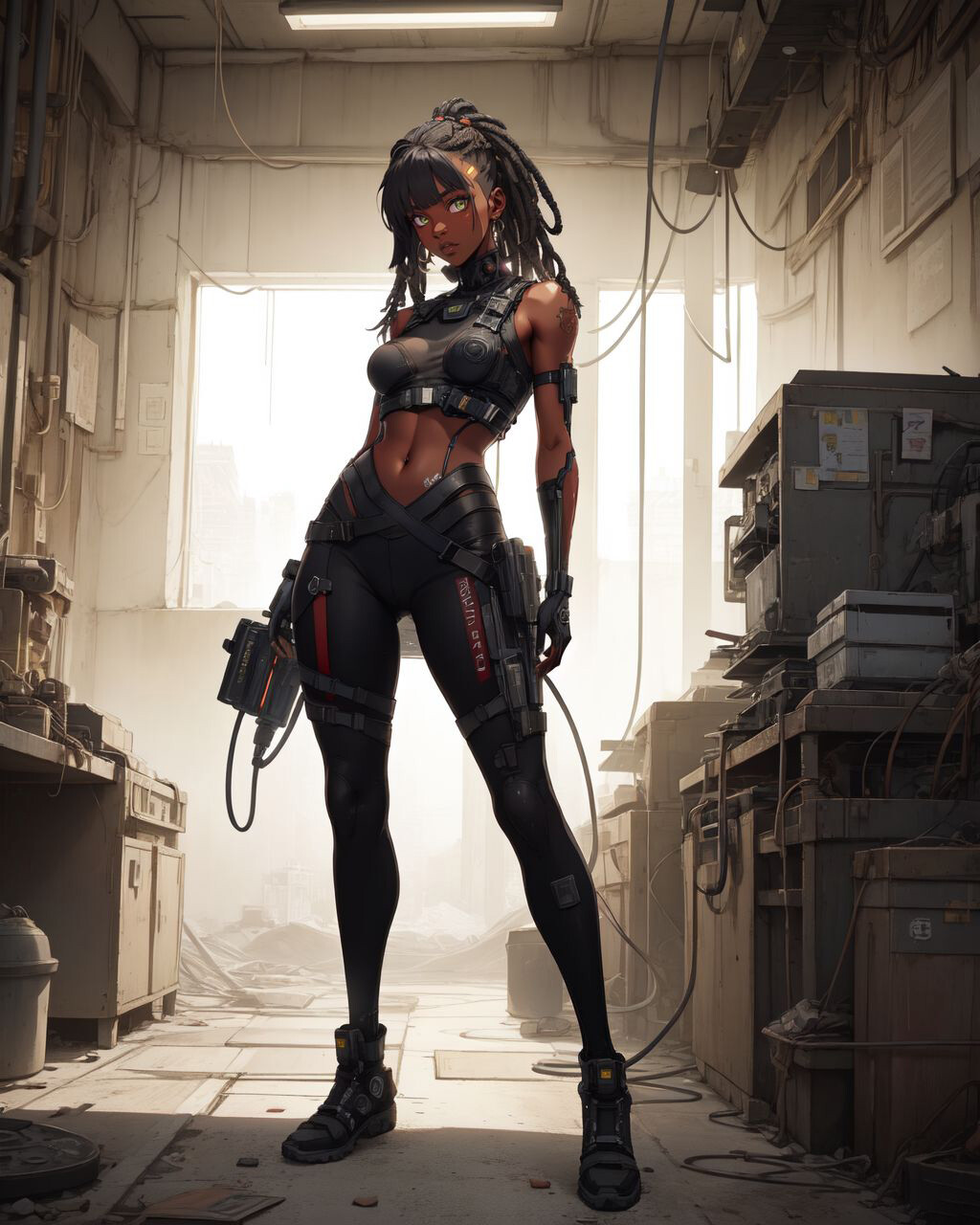 4K Anime Reference Art for Artists and Enthusiasts - 515 Ghetto Ebony ...