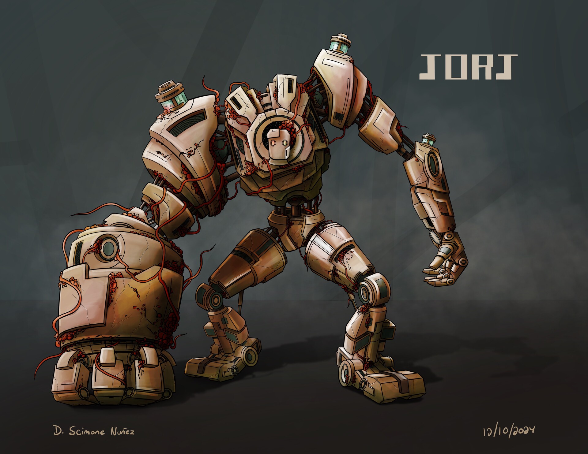 ArtStation - JORJ Robot - Biopunk Concept Art
