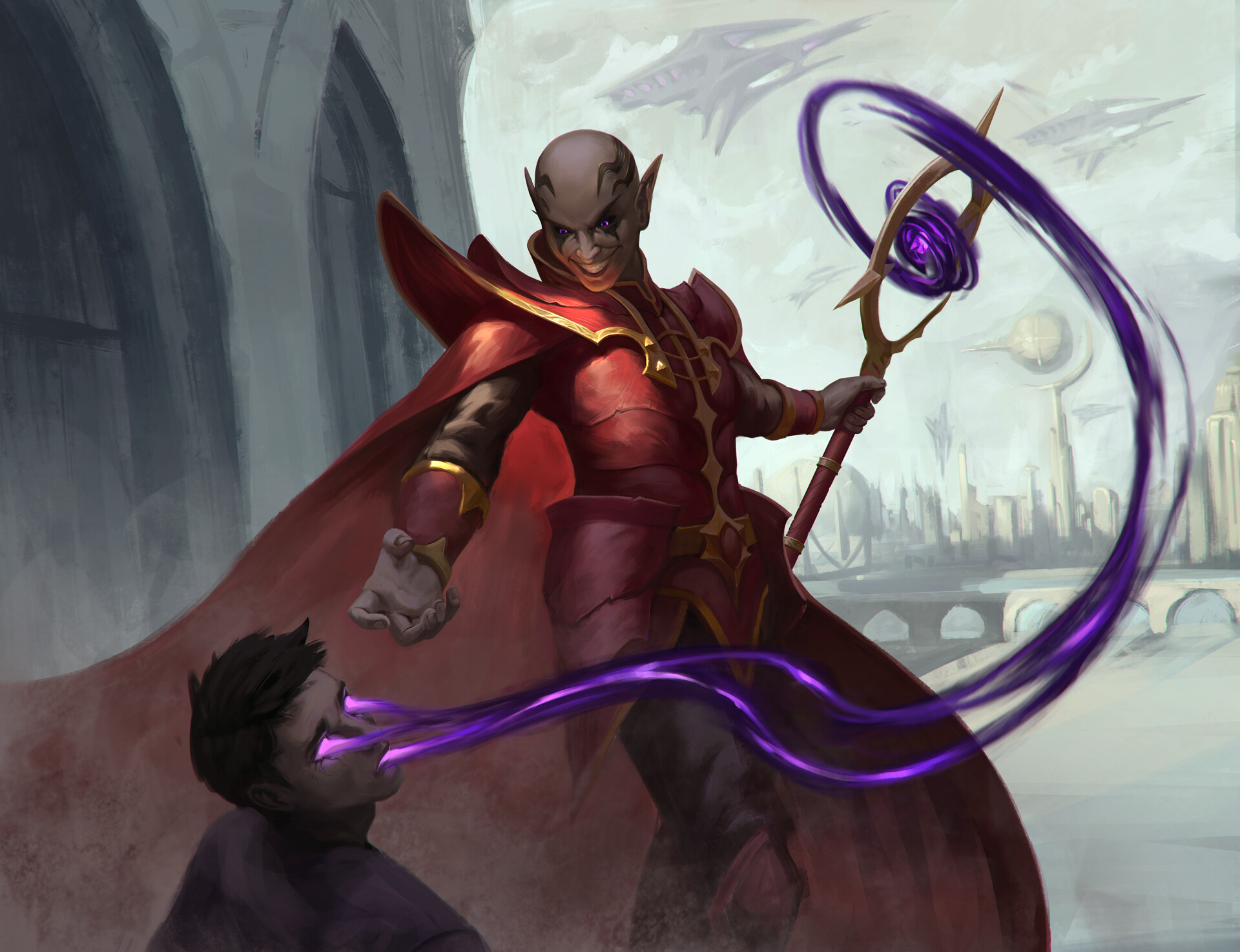 ArtStation - Red Wizard Invasion