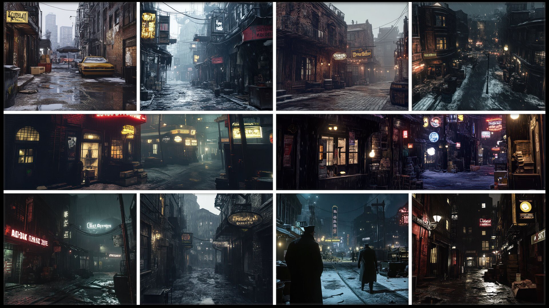 Ferial Concept - 🔹200 Dark City - Environment Concept Reference Image ...