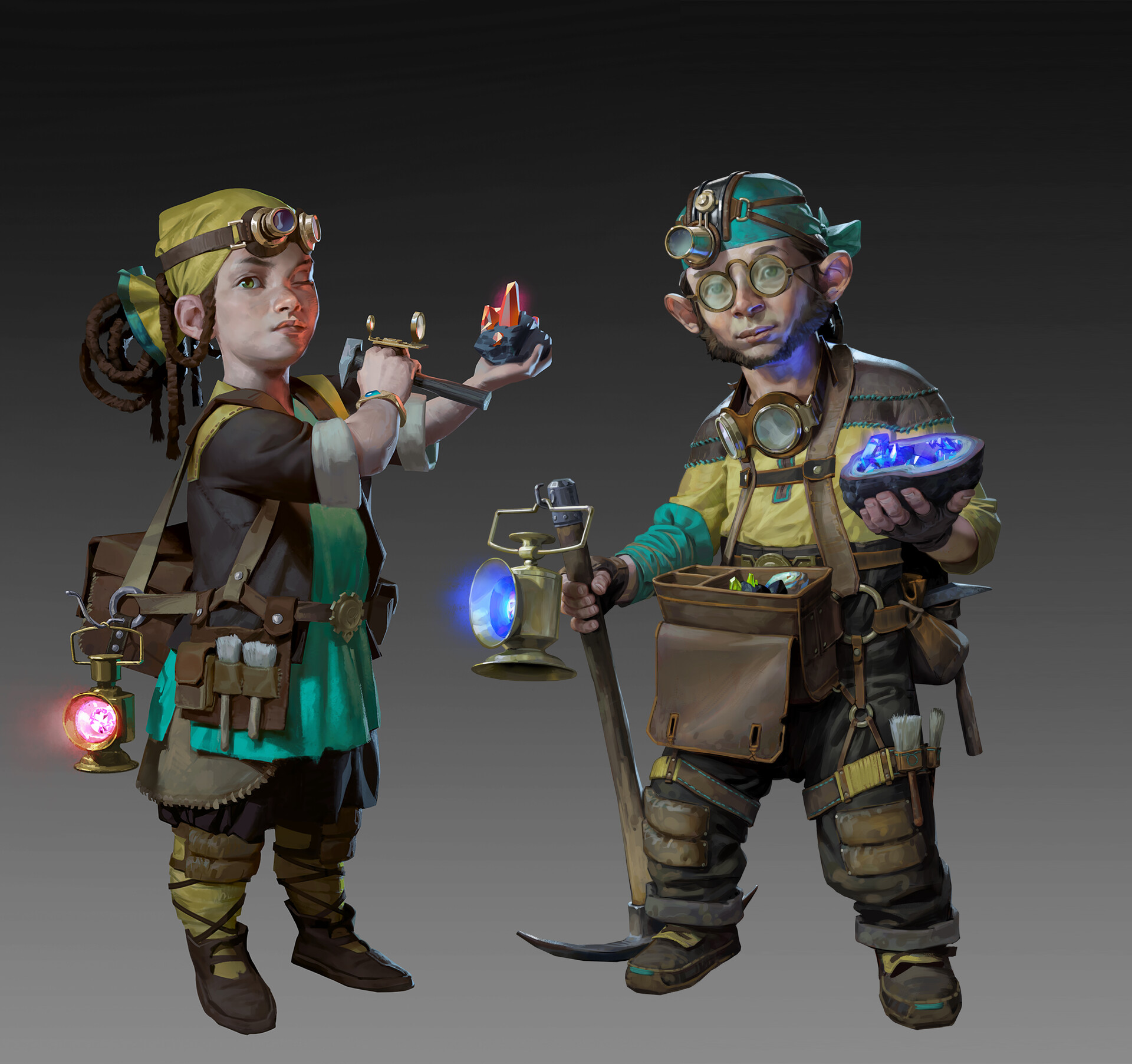 ArtStation - Legends Untold - Stone Scouts