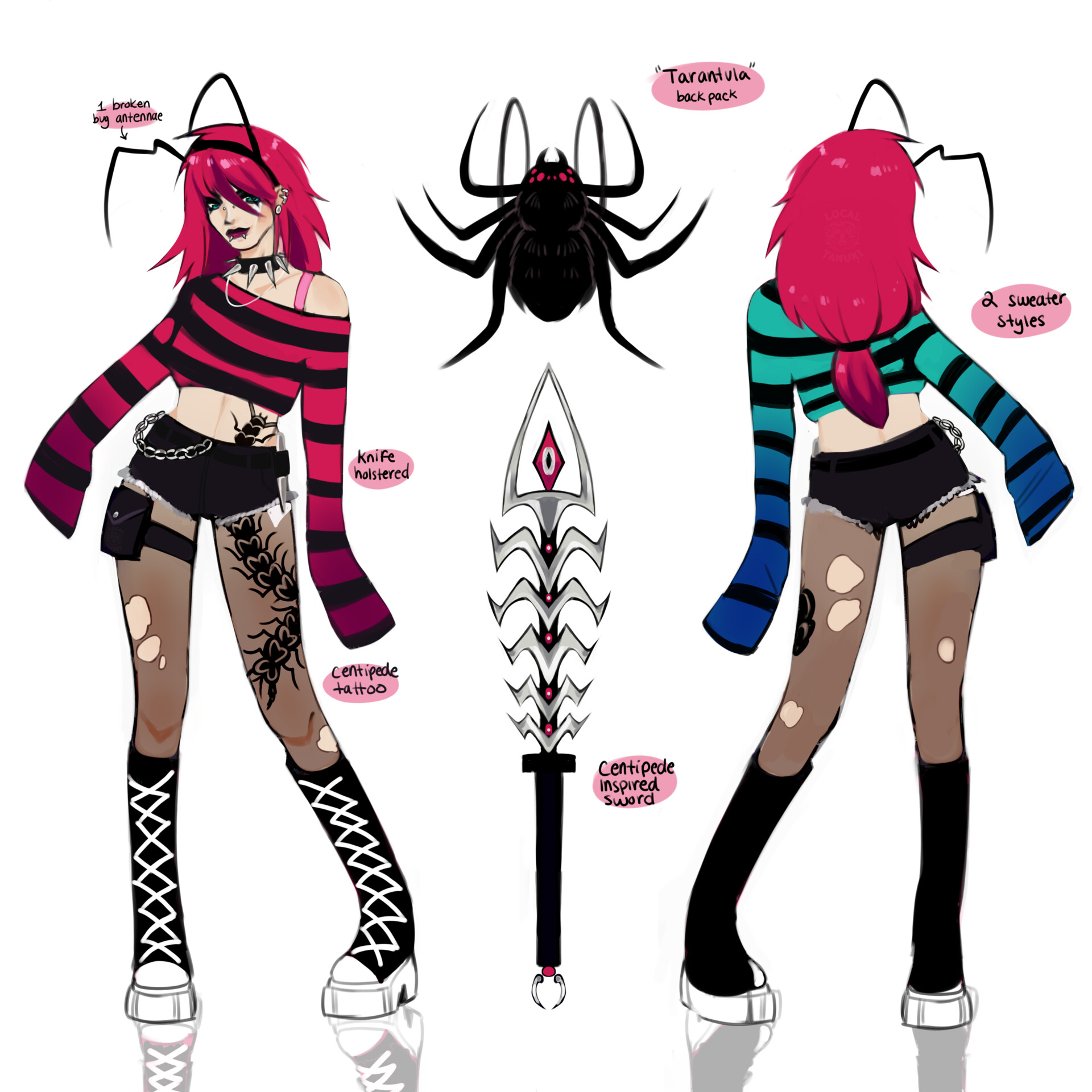 ArtStation - {Skin concept} Centipede