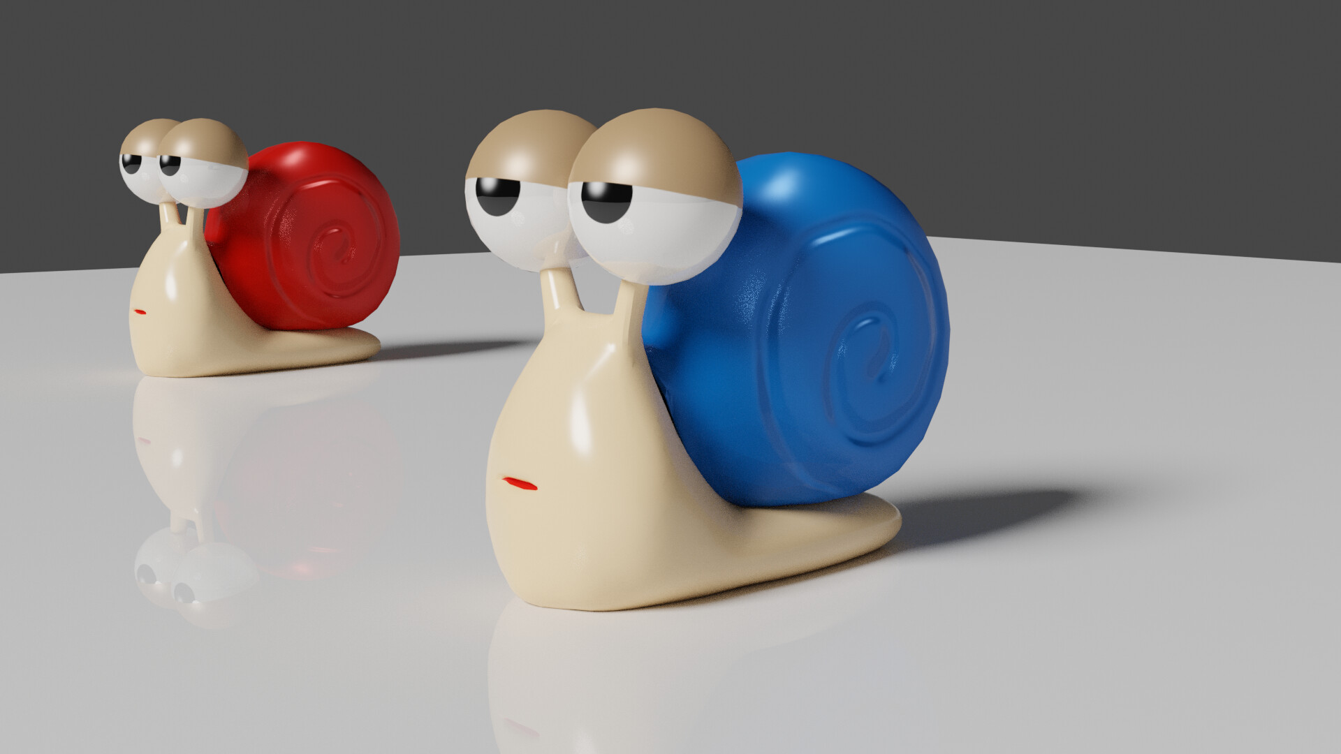 ArtStation - Game-Ready Blue Snail Asset | MapleStory