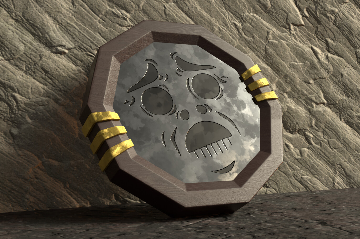 ArtStation - Majora´s Mask Mirror Shield