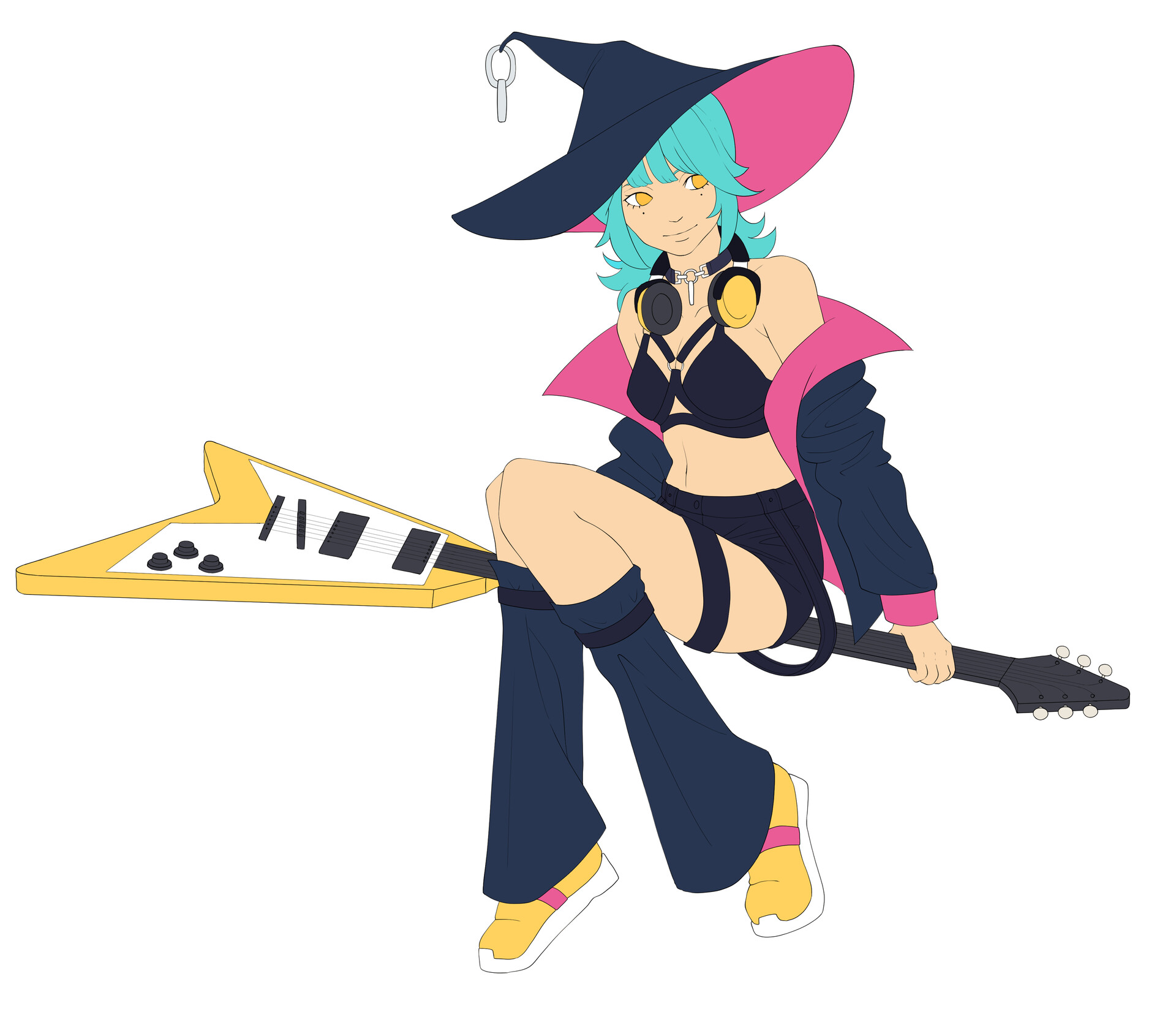 ArtStation - AN 301 Final Project - Hyperpop Witch