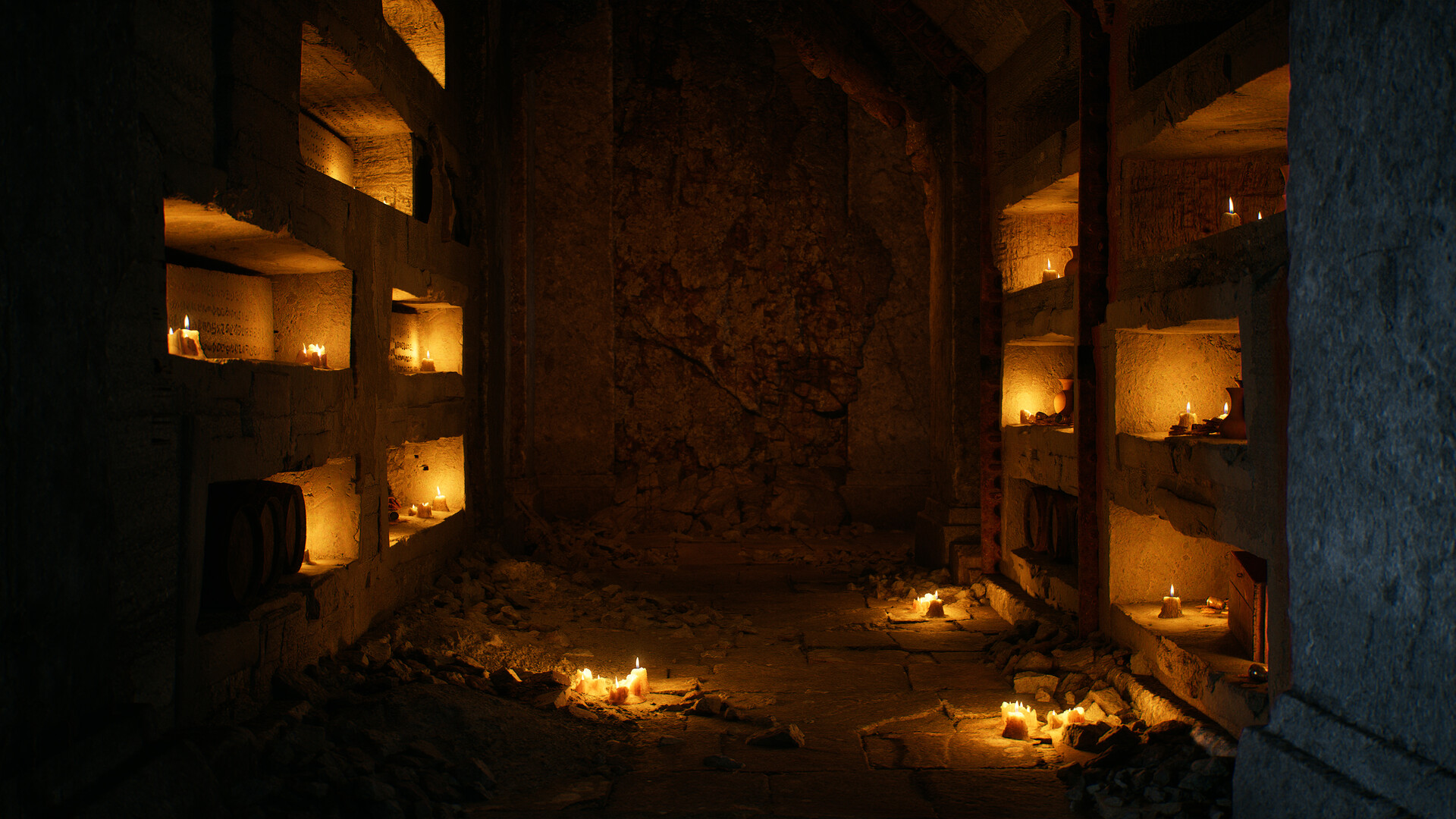 Jack McKelvie - Environment Artist - Fab Sample Scene - Dark Ruins