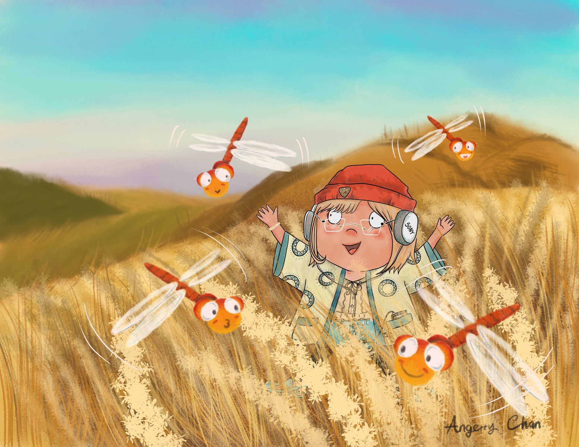 ArtStation - Ghibi stylized characters discovered from my own portrait ...