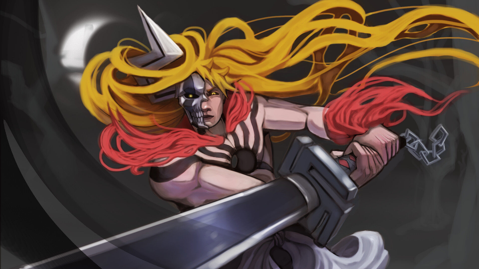 ArtStation - Bleach Fanart - Ichigo Kurosaki Vasto Lord Version