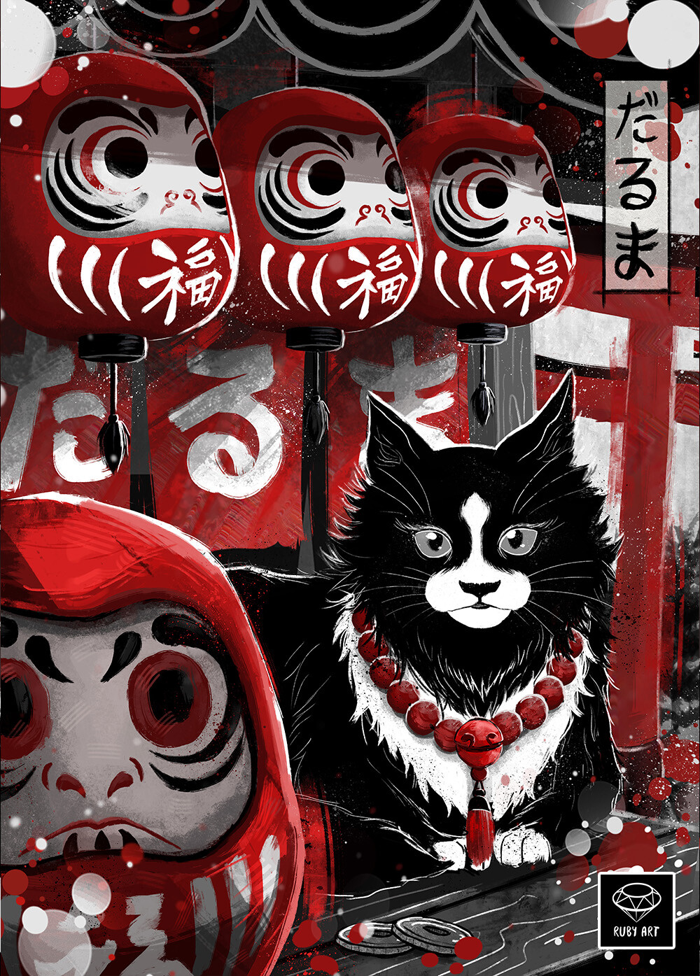 ArtStation - Daruma Temple - Japan Collection