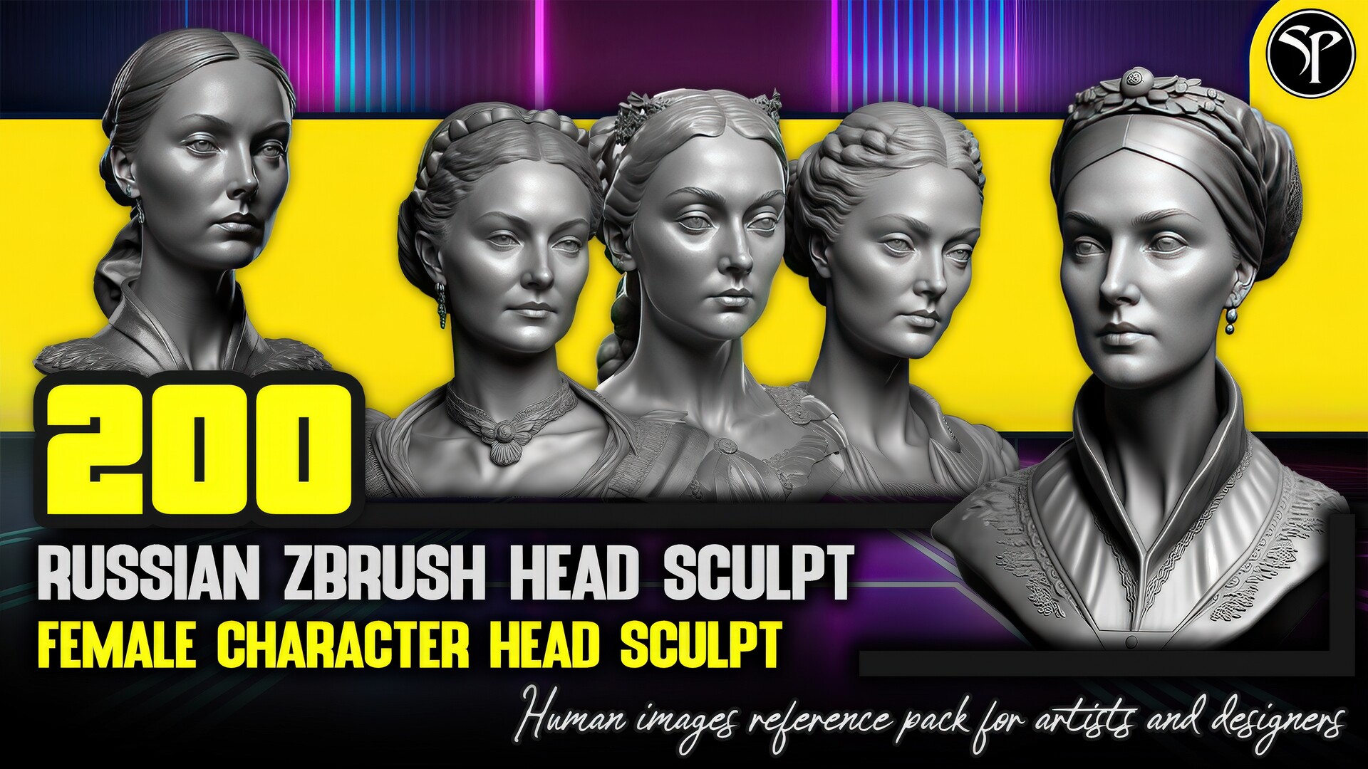 Sense Of Peace - Russian Female Sculpt Head