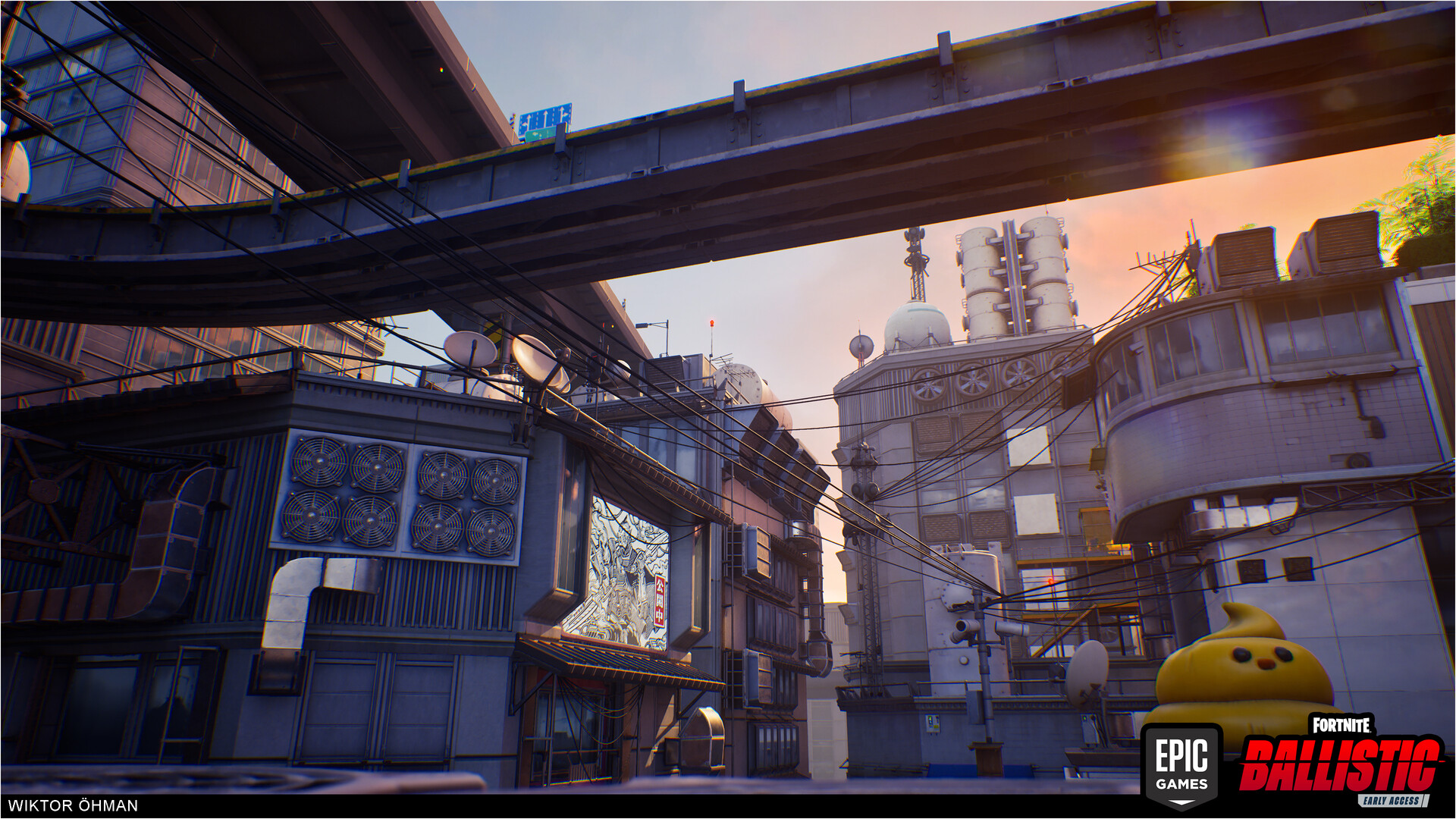 Wiktor Öhman Portfolio - 3D Artist - Fortnite Ballistic - Skyline 10 Vista