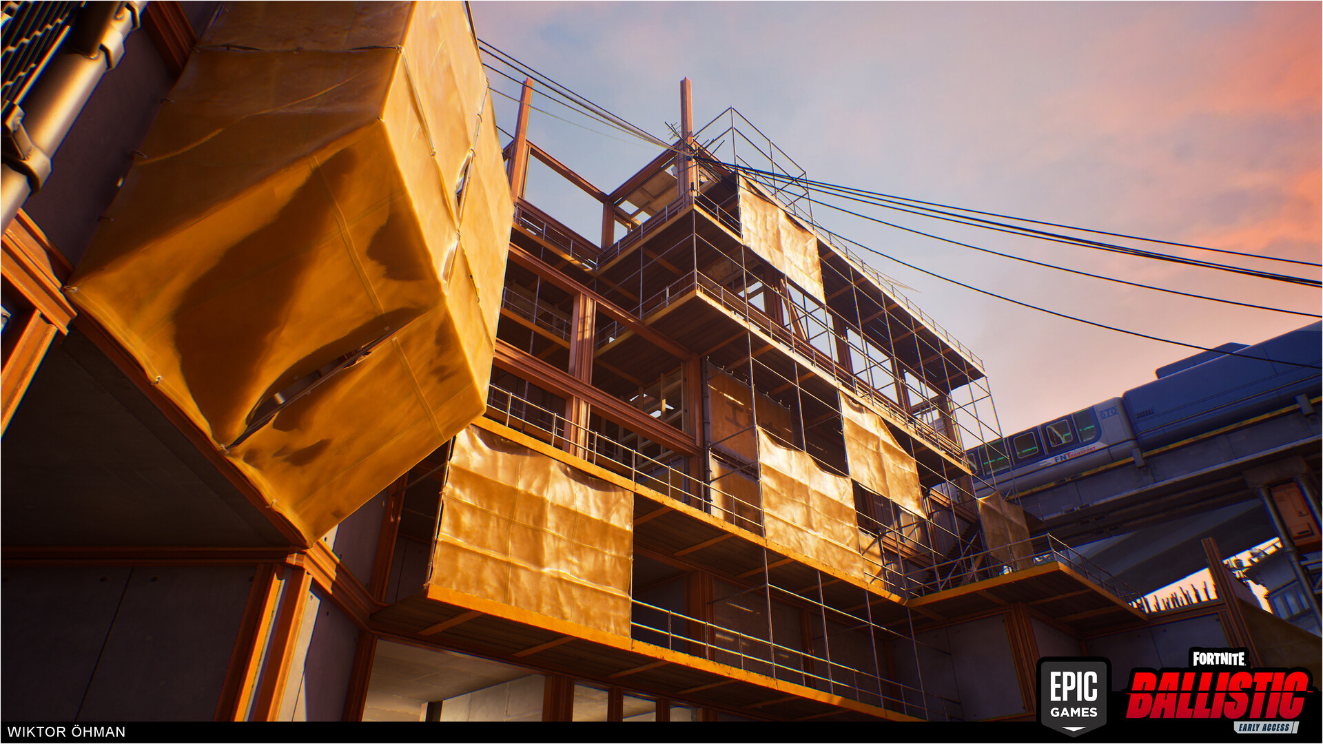 Wiktor Öhman Portfolio - 3D Artist - Fortnite Ballistic - Skyline 10 Vista