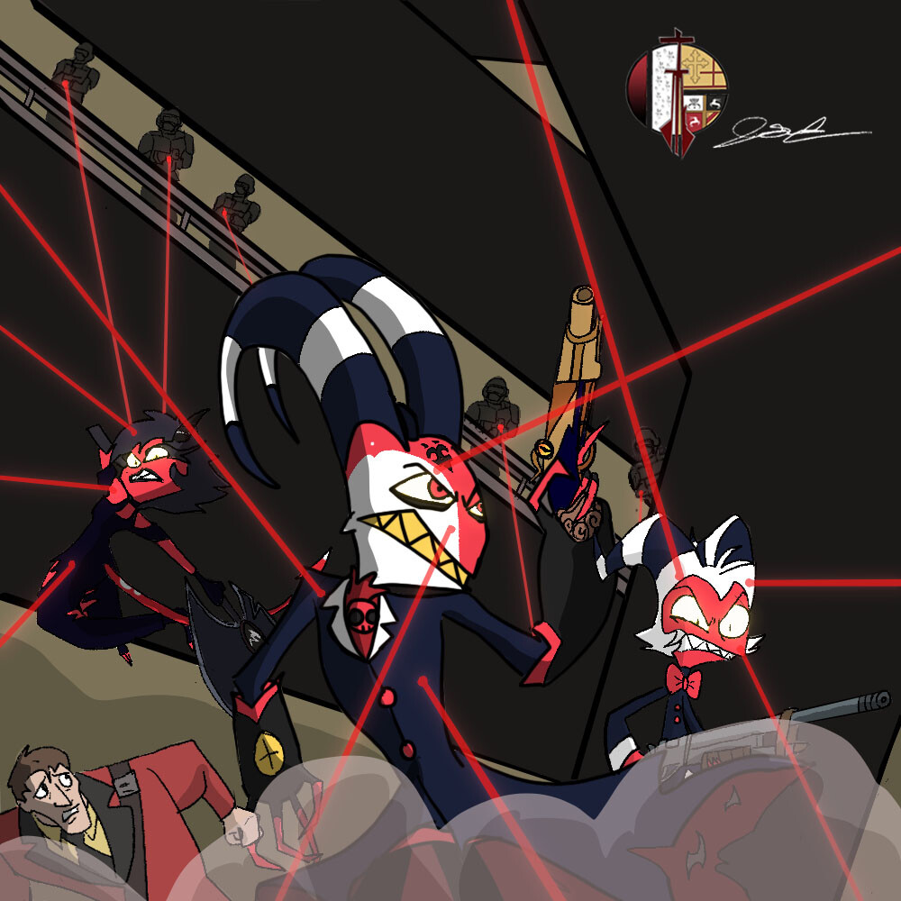 ArtStation - Helluva Boss vs. The M's