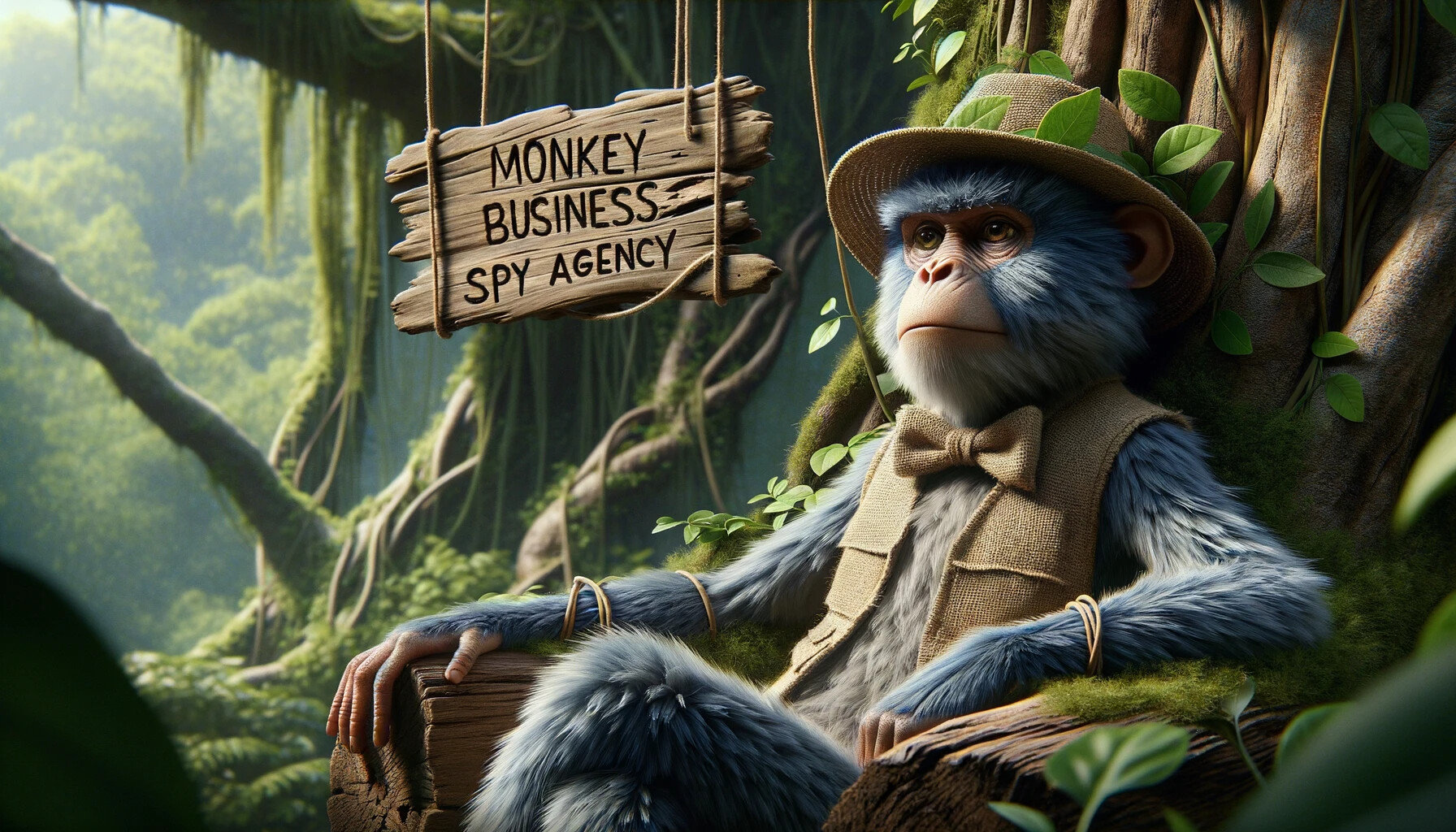 ArtStation - Spying: Monkey Business