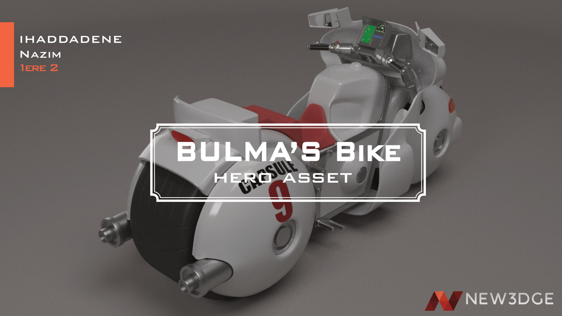 ArtStation - Bulma's Bike
