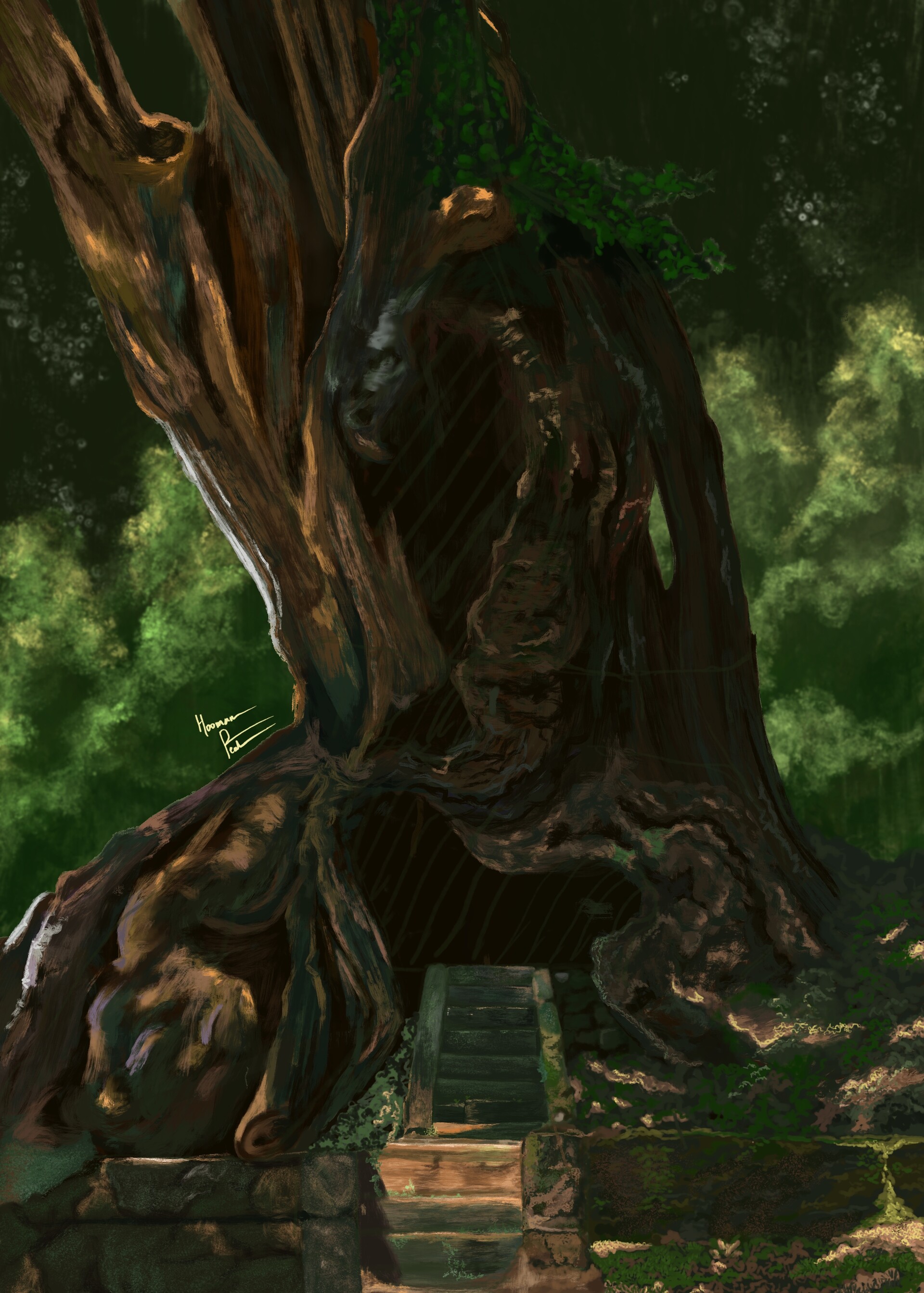 ArtStation - Great Takeo Champer Tree