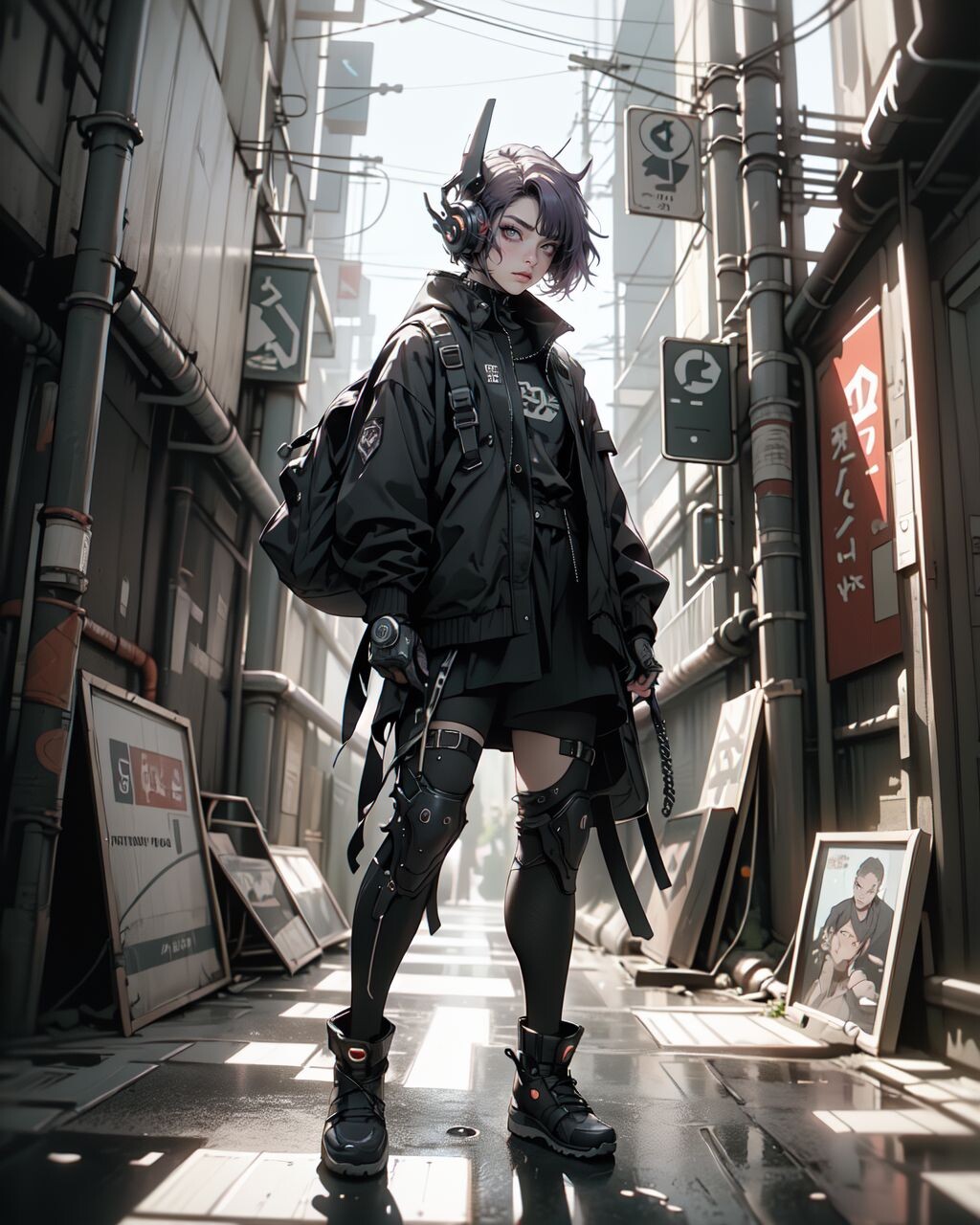 4K Anime Reference Art for Artists and Enthusiasts - 515 Emo Cyberpunk ...
