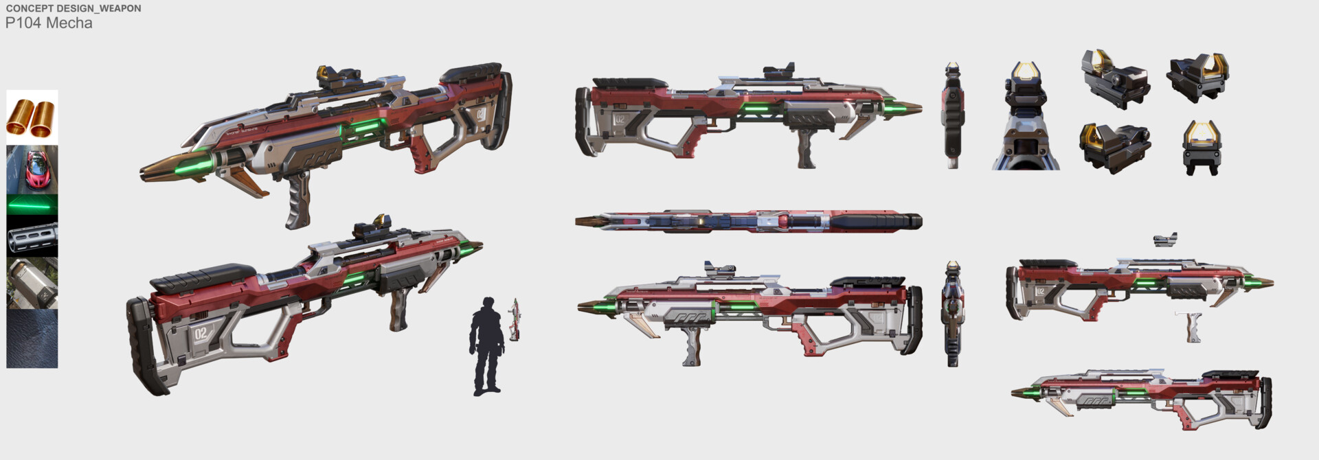ArtStation - gun skin 3