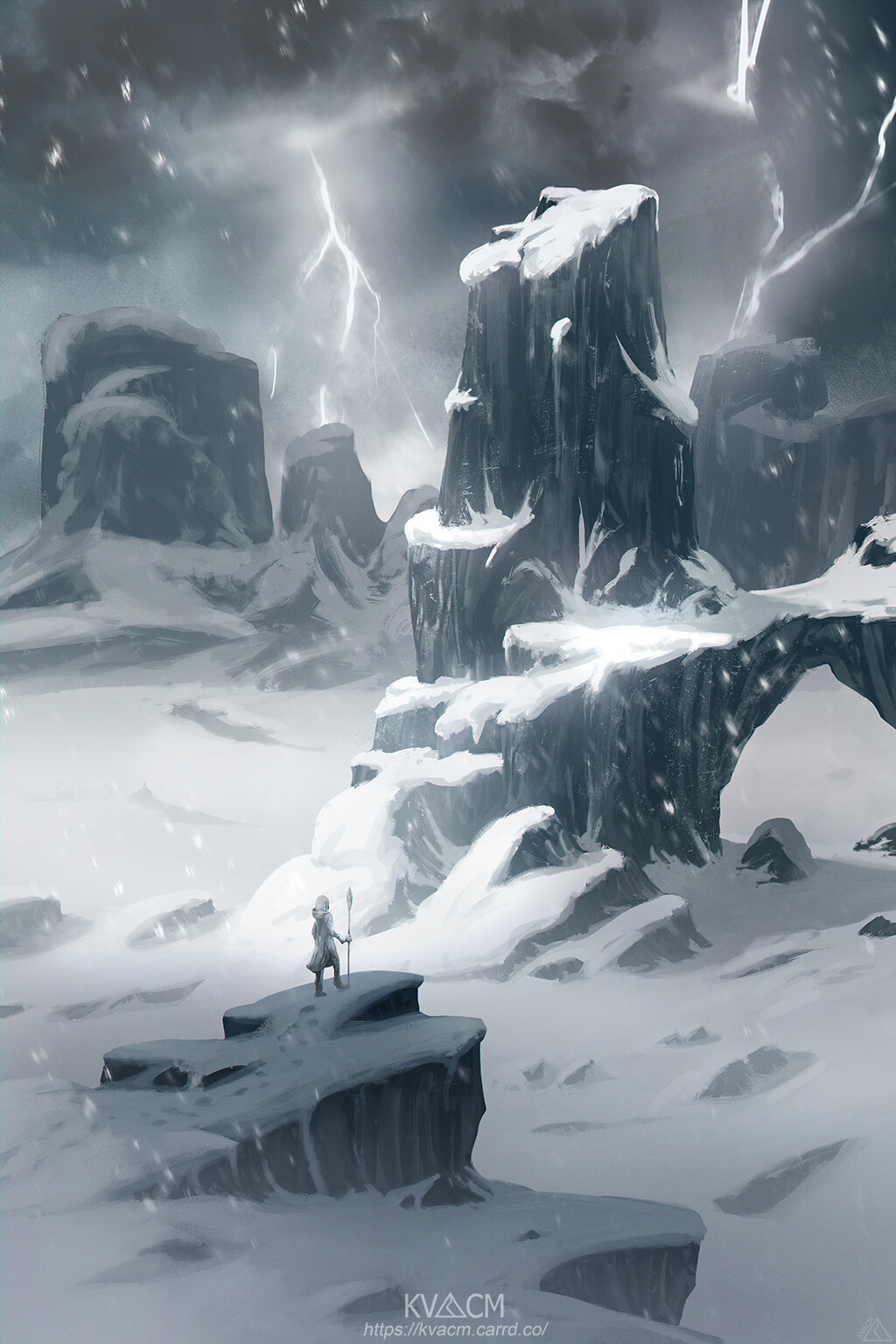 ArtStation - Snowstorm