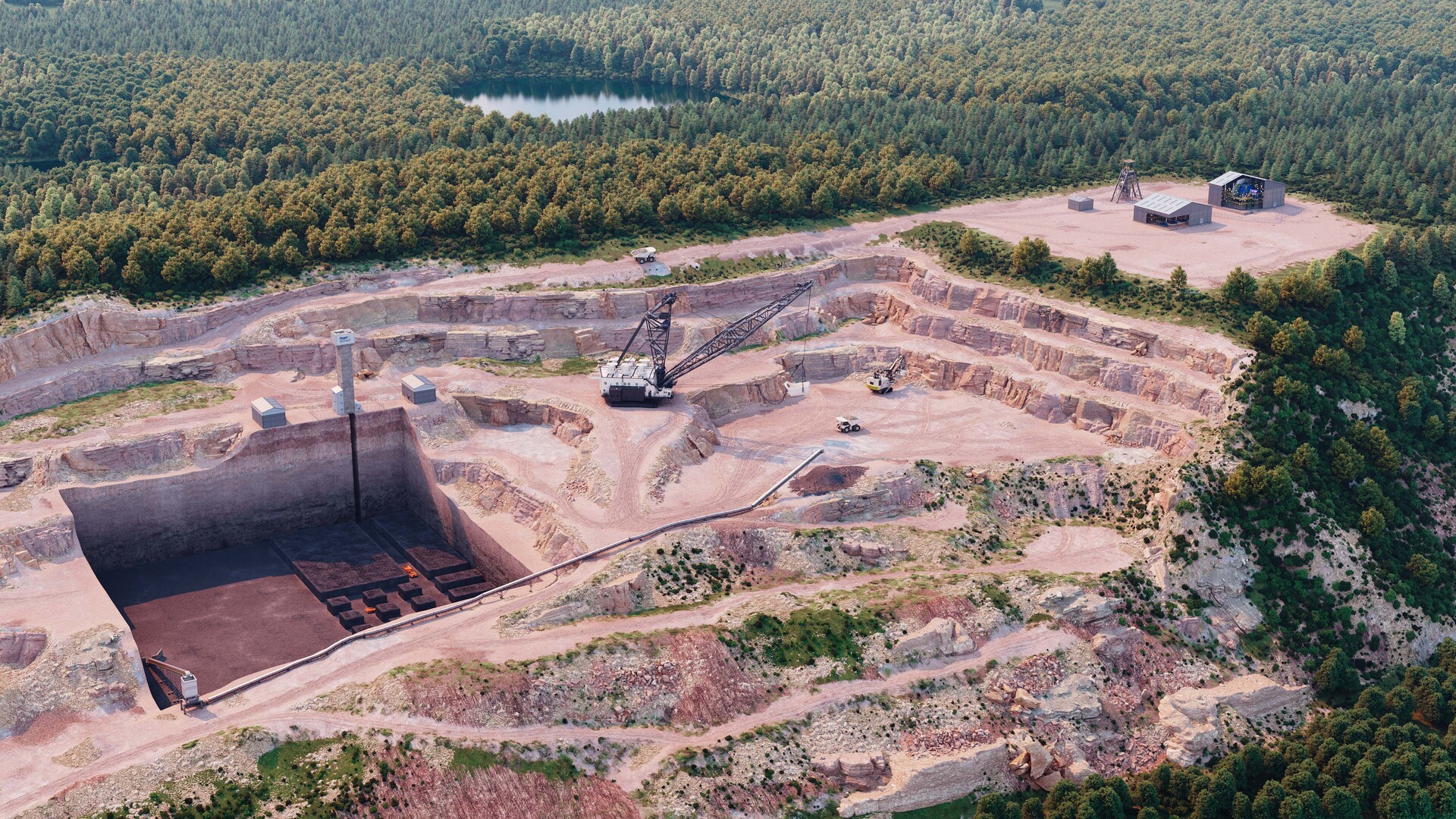 ArtStation - Regal Rexnord - Quarry 3D Environment