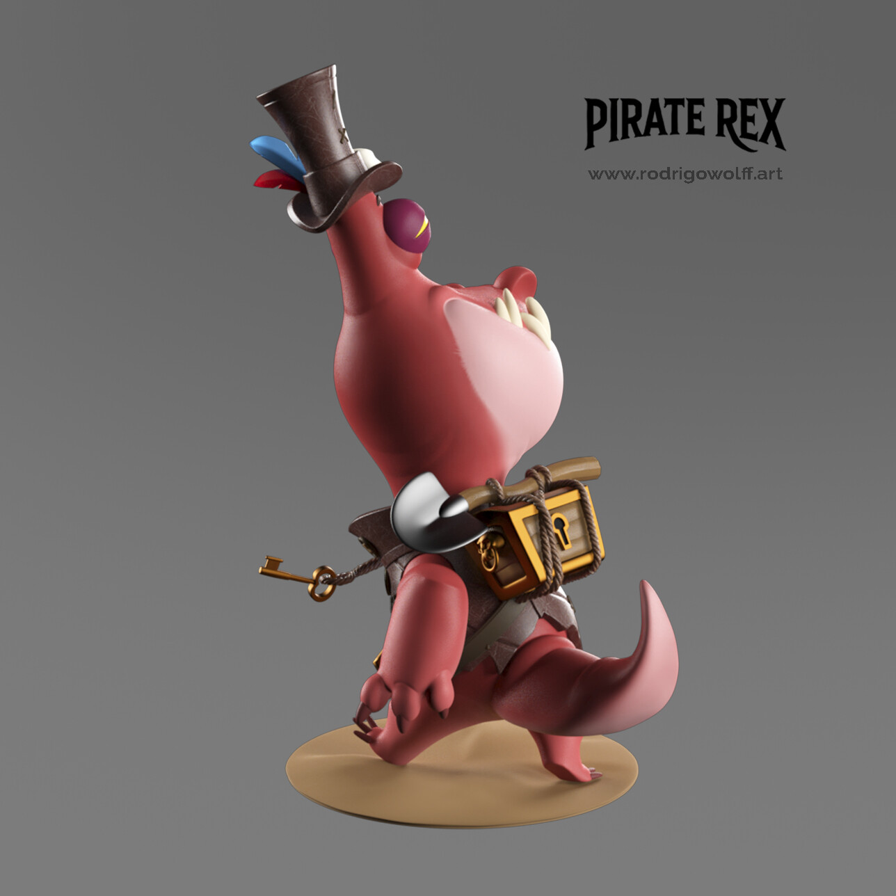 Rodrigo Wolff - Pirate Rex - Personal IP
