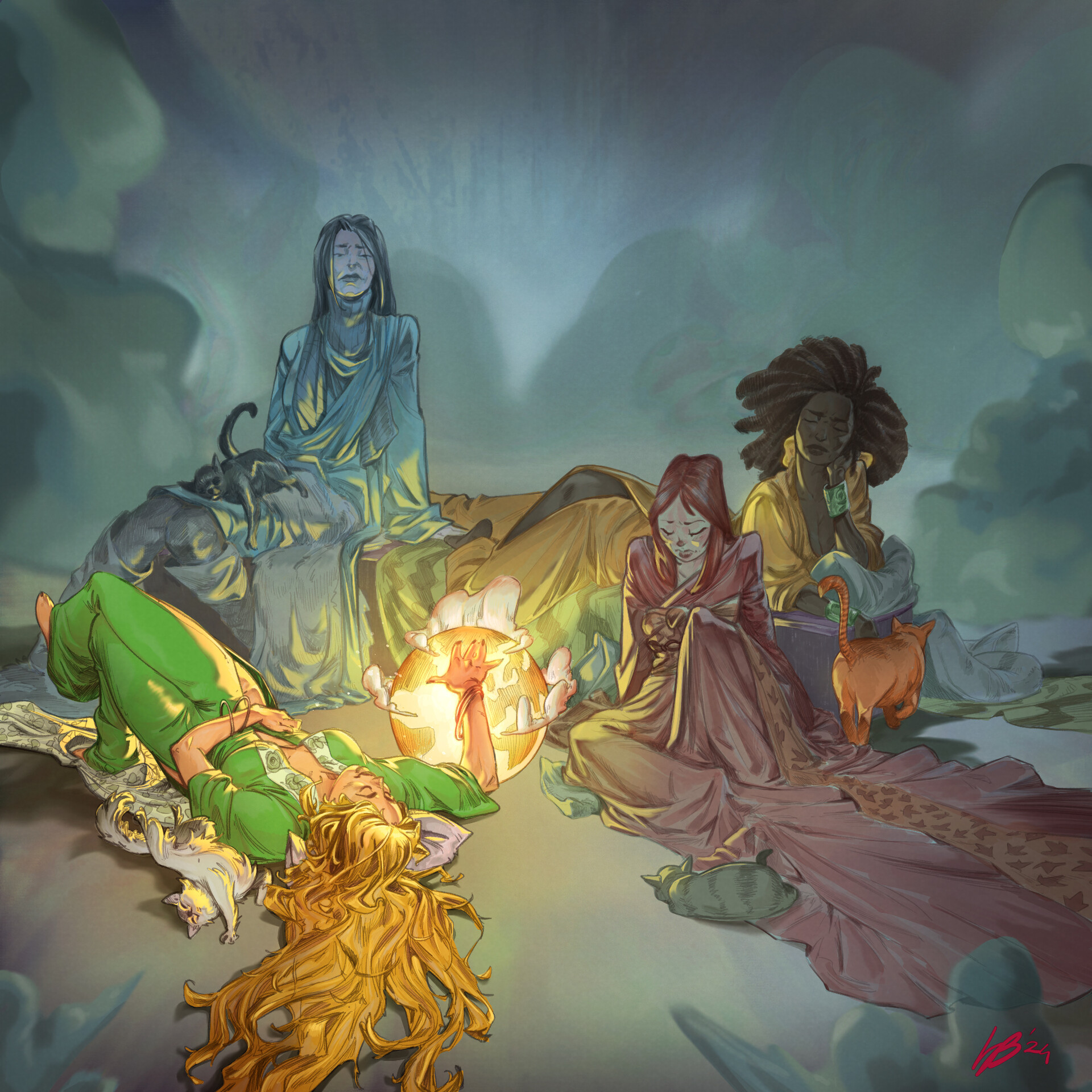 ArtStation - The 4 seasons