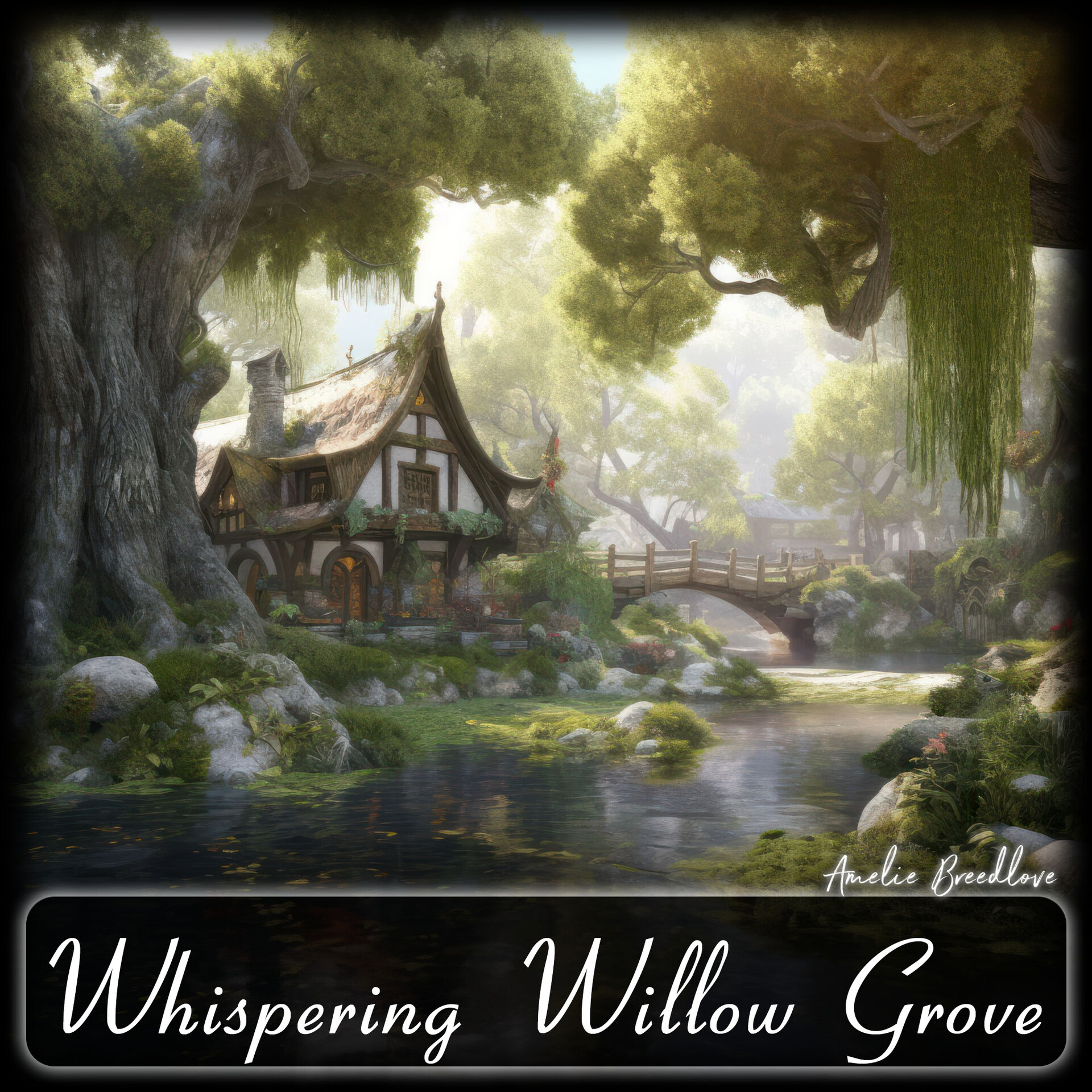 ArtStation - 350 Whispering Willow Grove Reference Pack | 4K | v.33