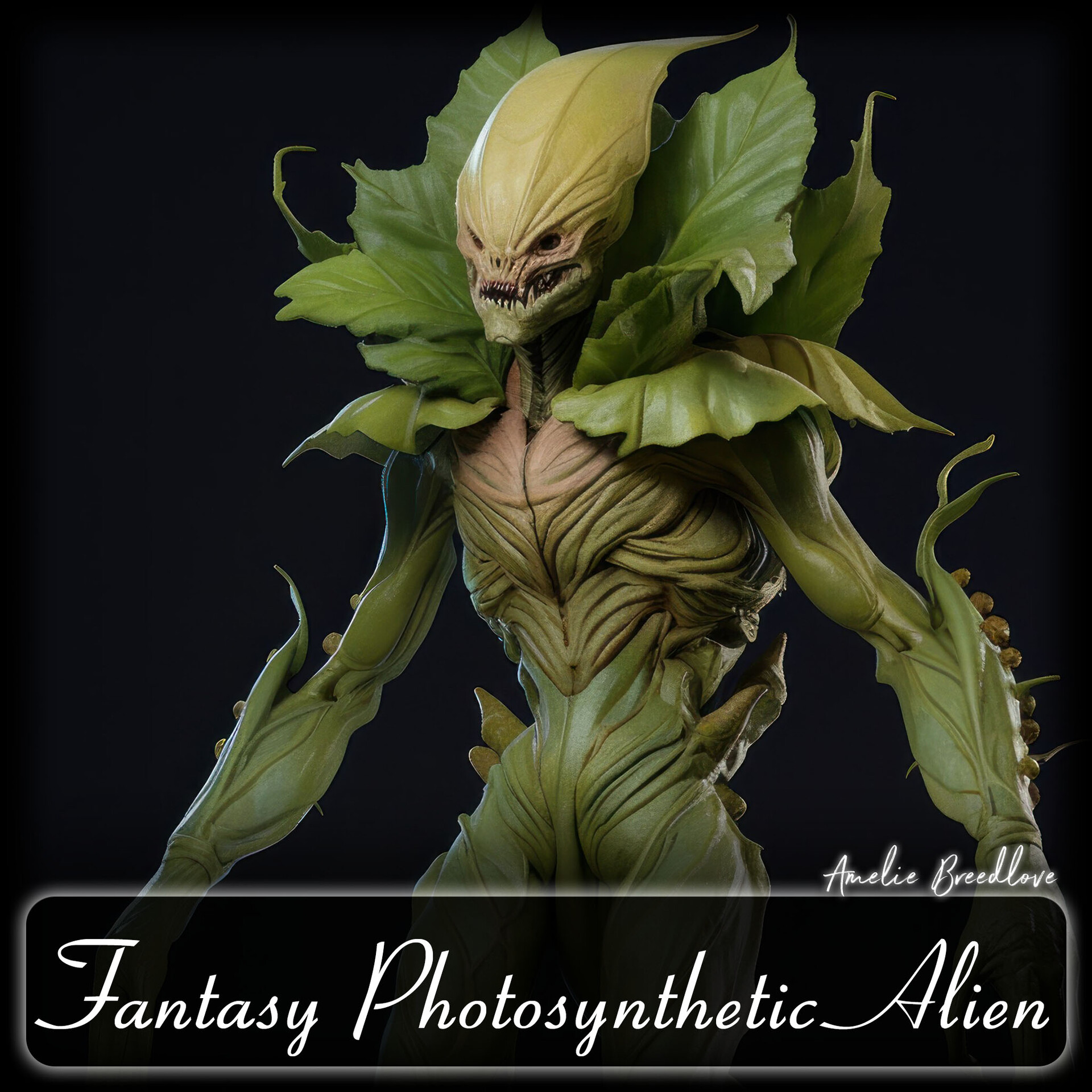 ArtStation - 200 Fantasy Photosynthetic Alien Reference Pack | 4K | v.29