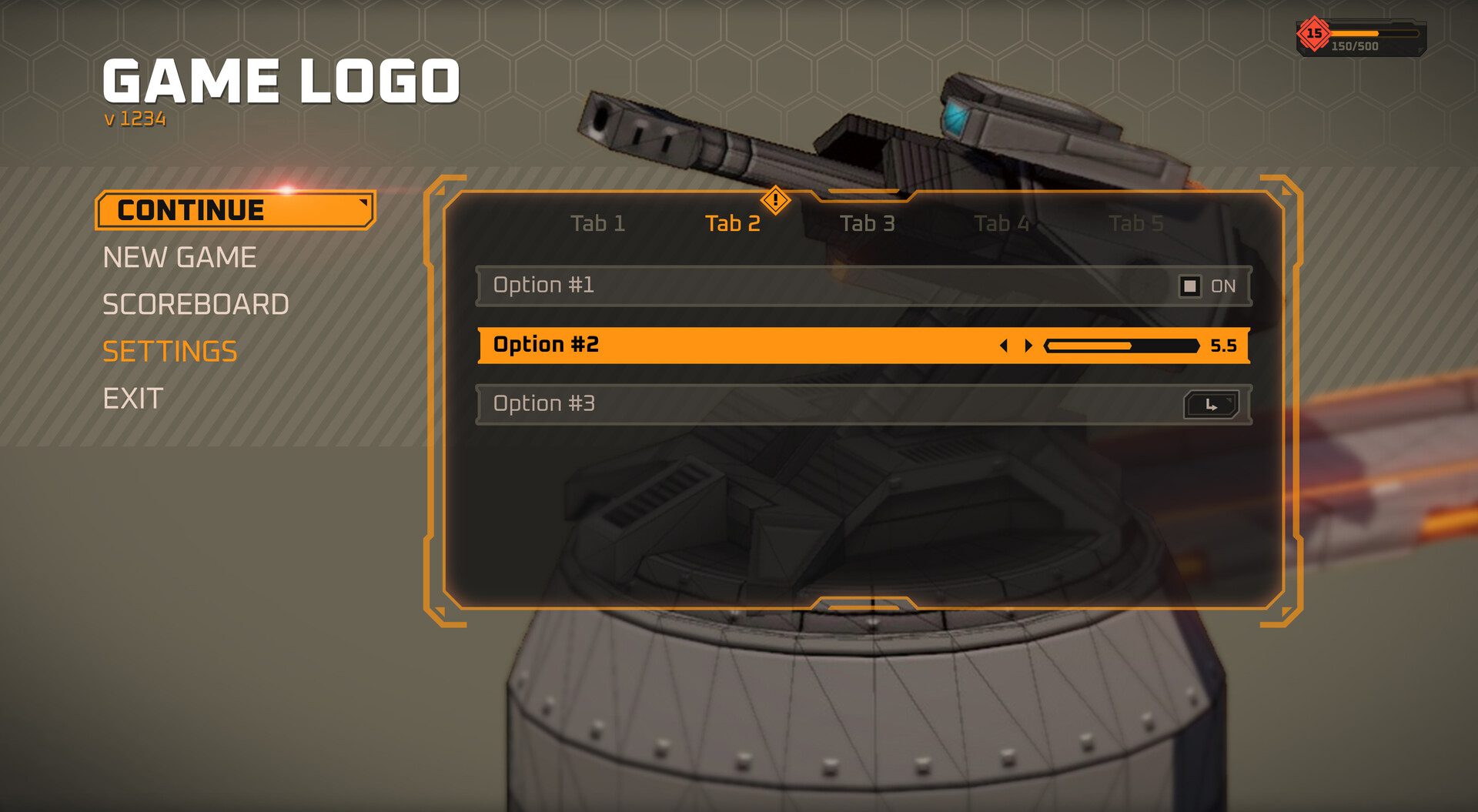 Yaron Granot - Infinitory - Game UI