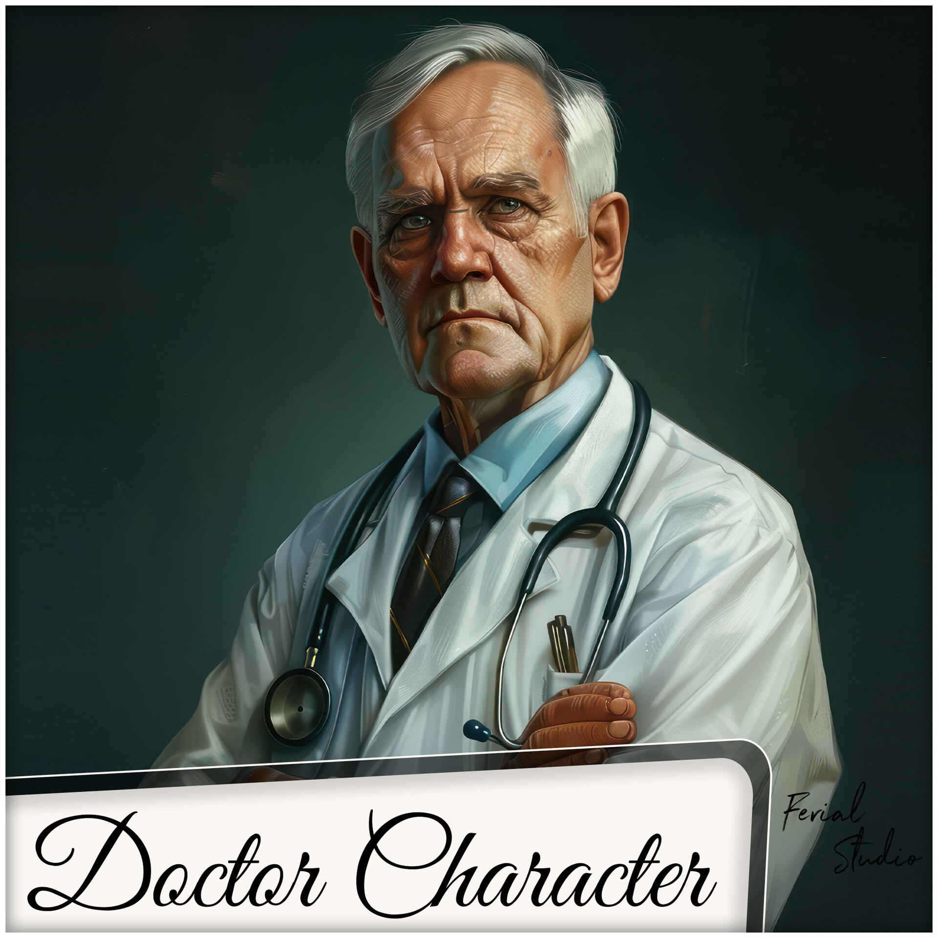 ArtStation - 🔹220 Doctor Character - Male and Female Reference Image ...