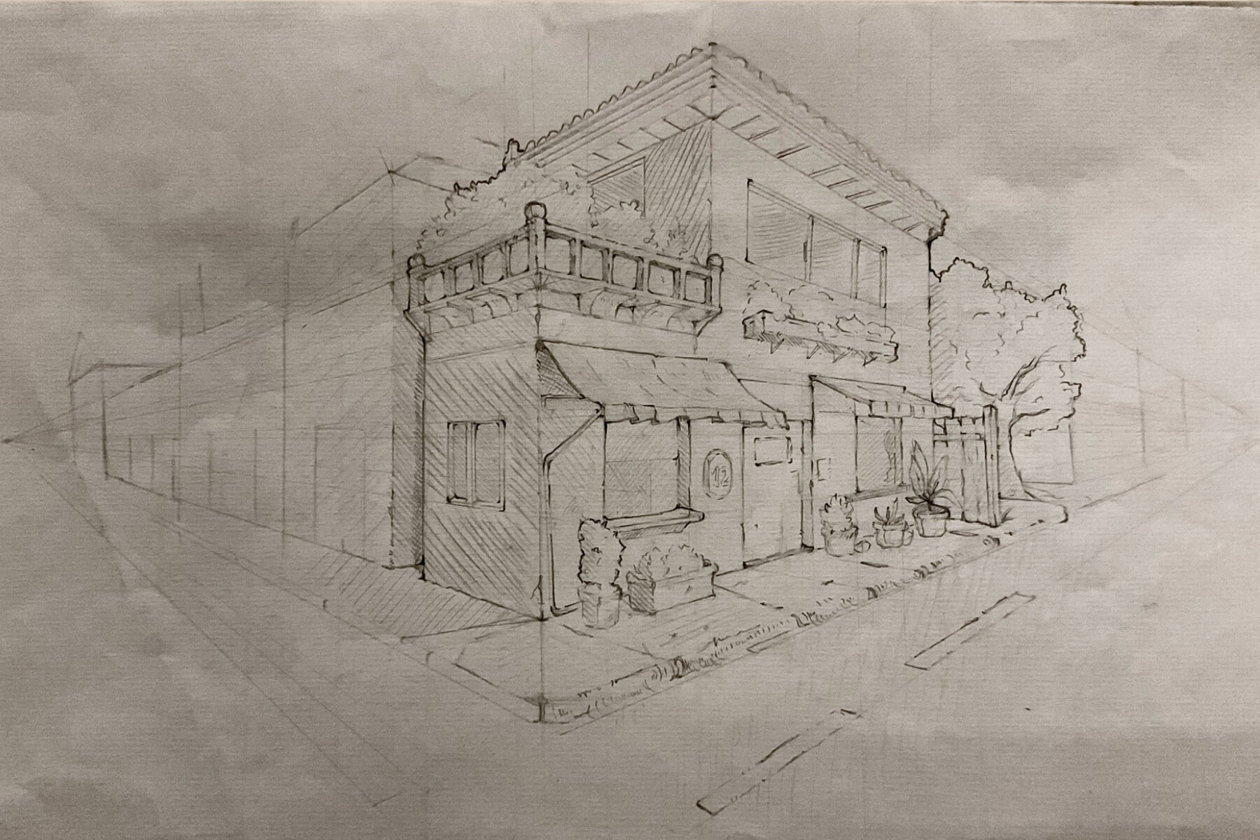 ArtStation - Perspective Study