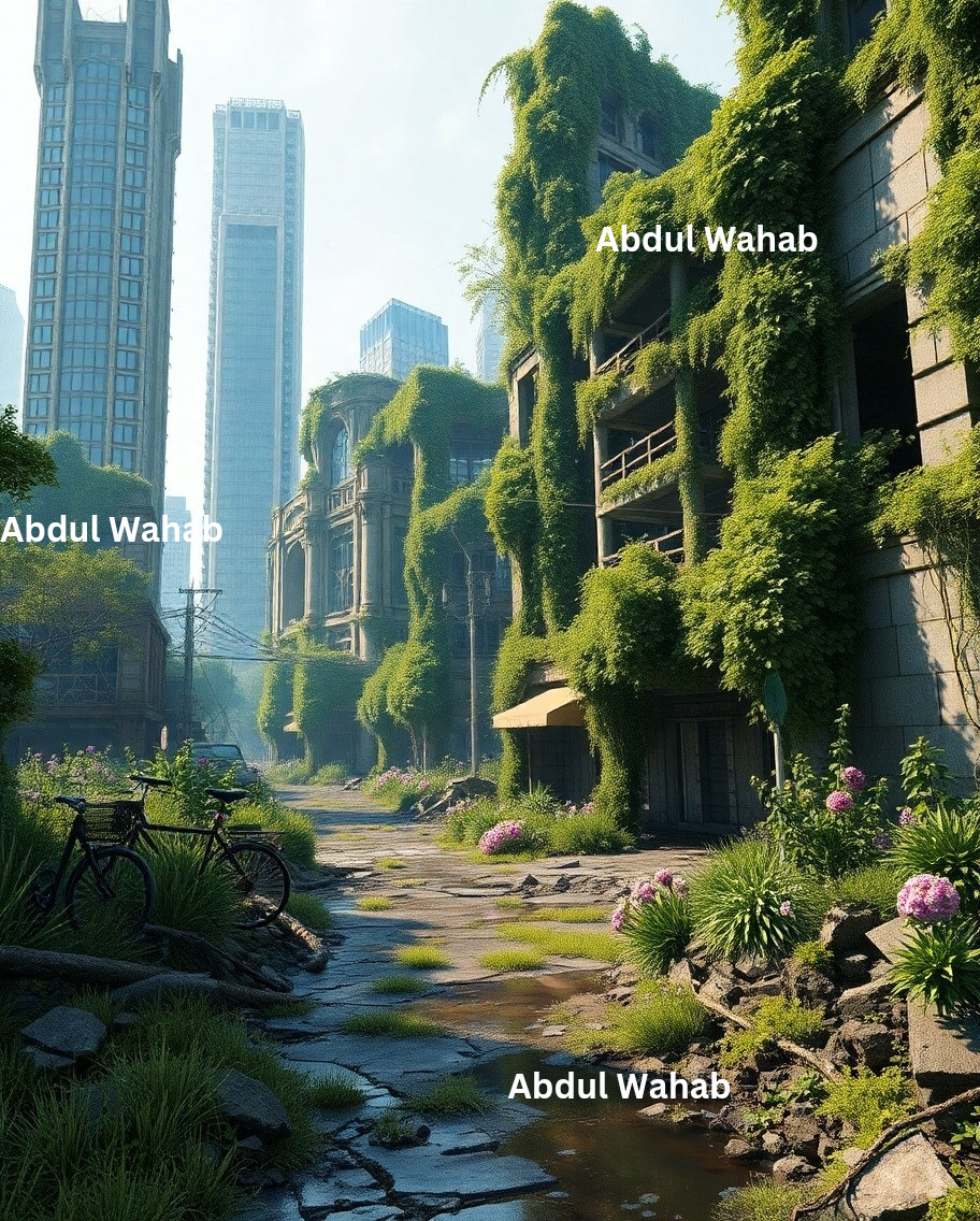 ArtStation - When Cities Dream of Nature