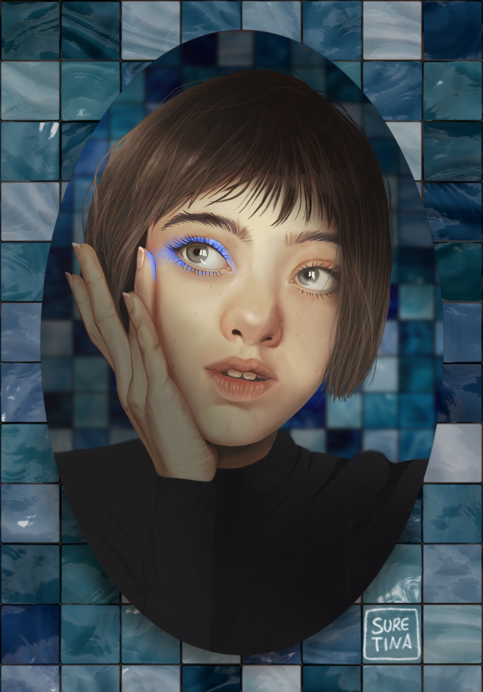 ArtStation - Applying make-up