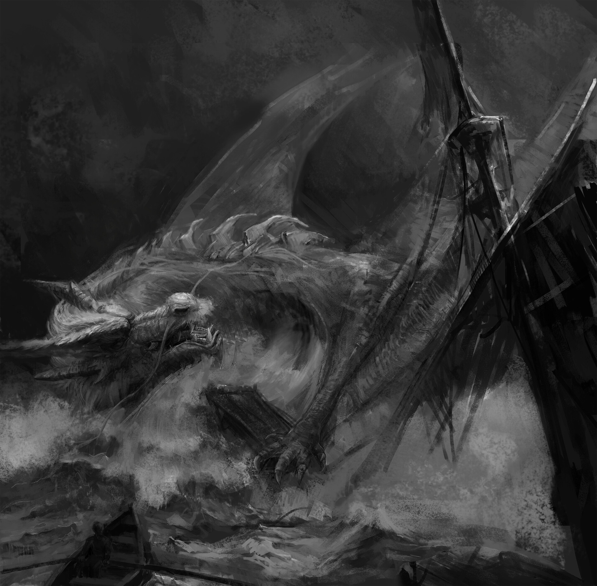 ArtStation - Naval battle