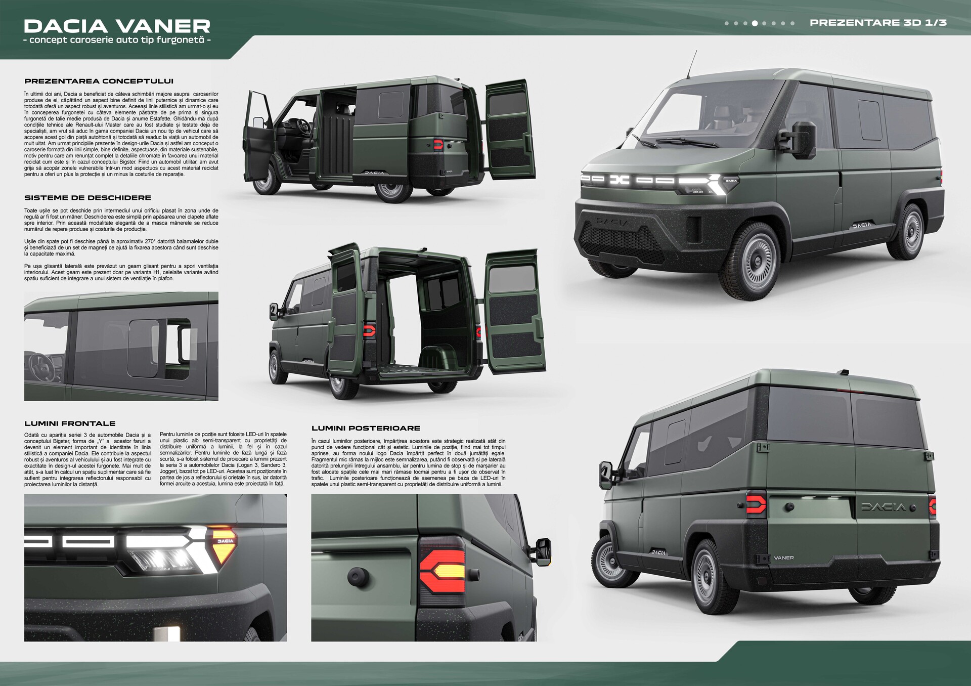 Andrei Dilă - DACIA VANER - CONCEPT VAN